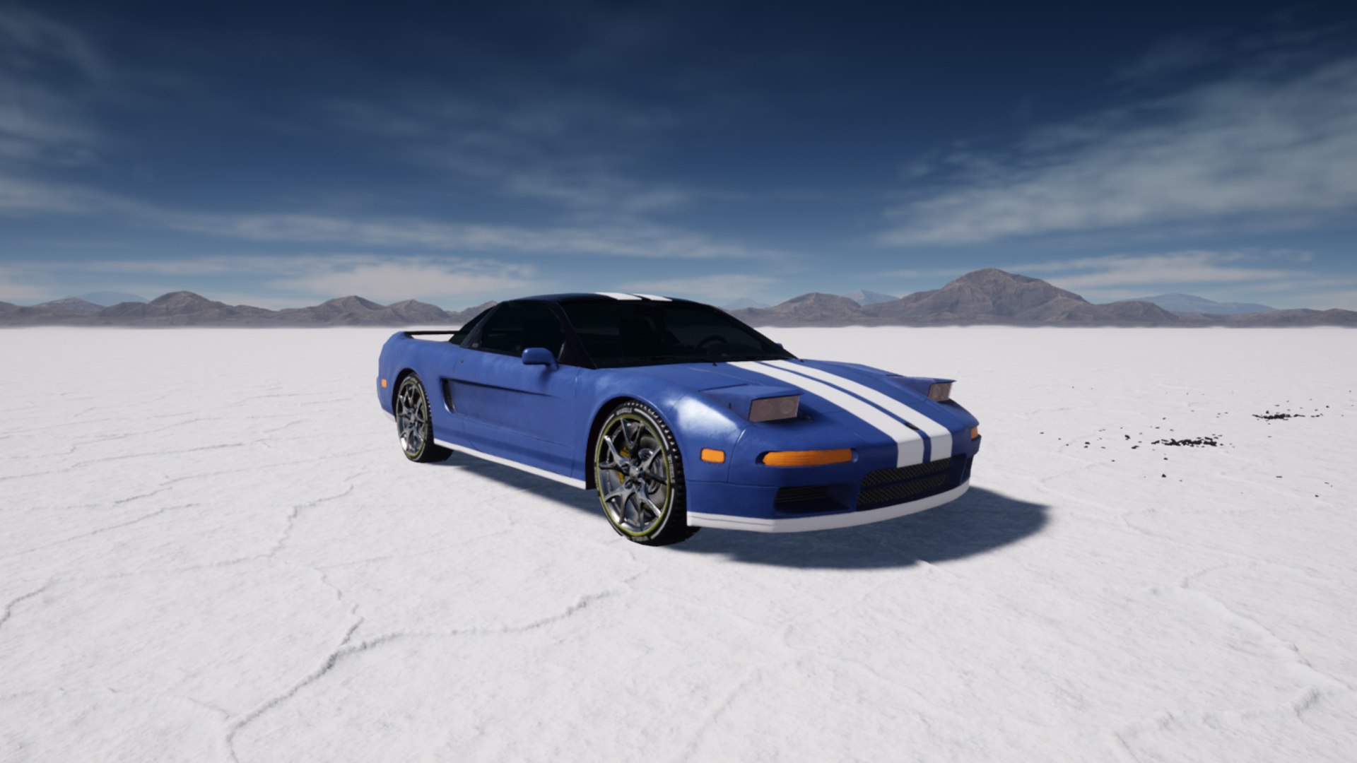 3D Retro Racing Car 02 Model - TurboSquid 1921459
