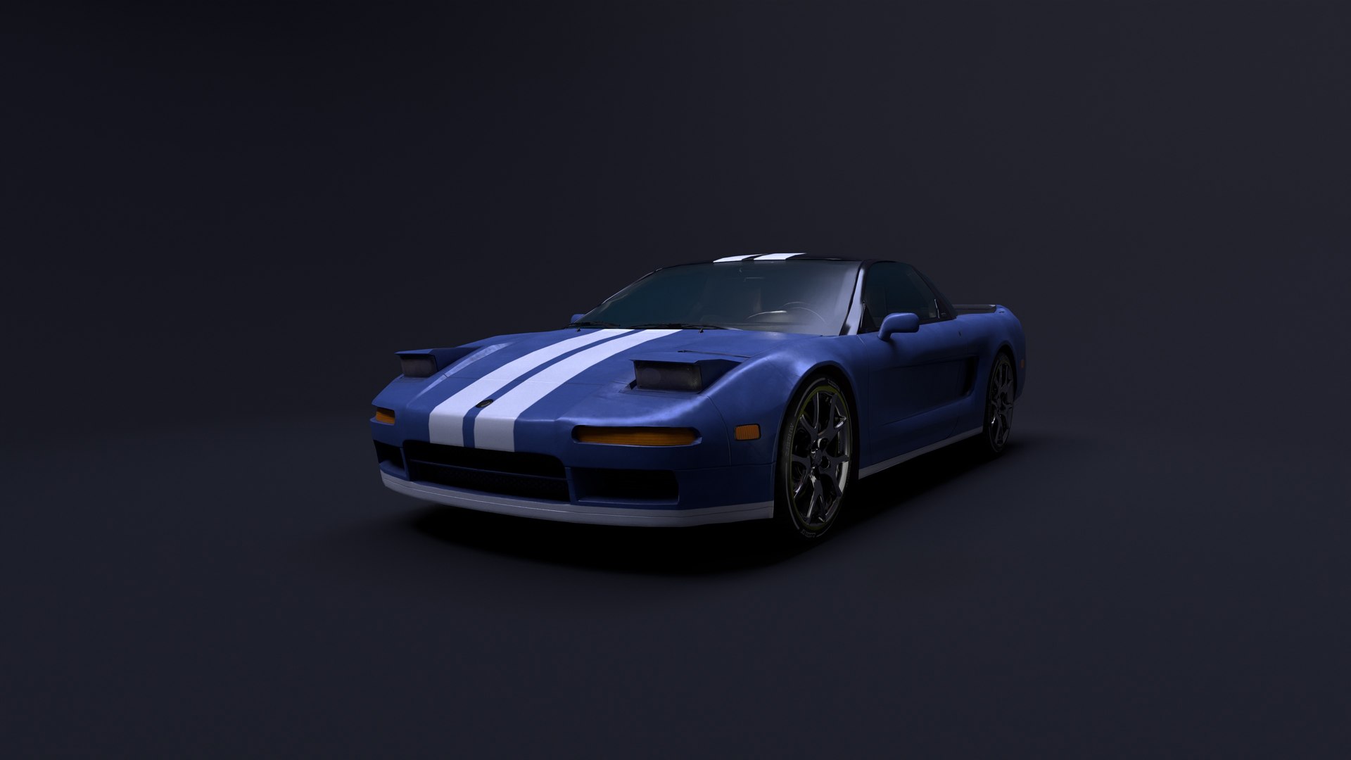 3D Retro Racing Car 02 Model - TurboSquid 1921459