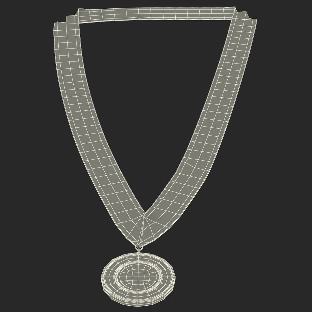 3d award medals set