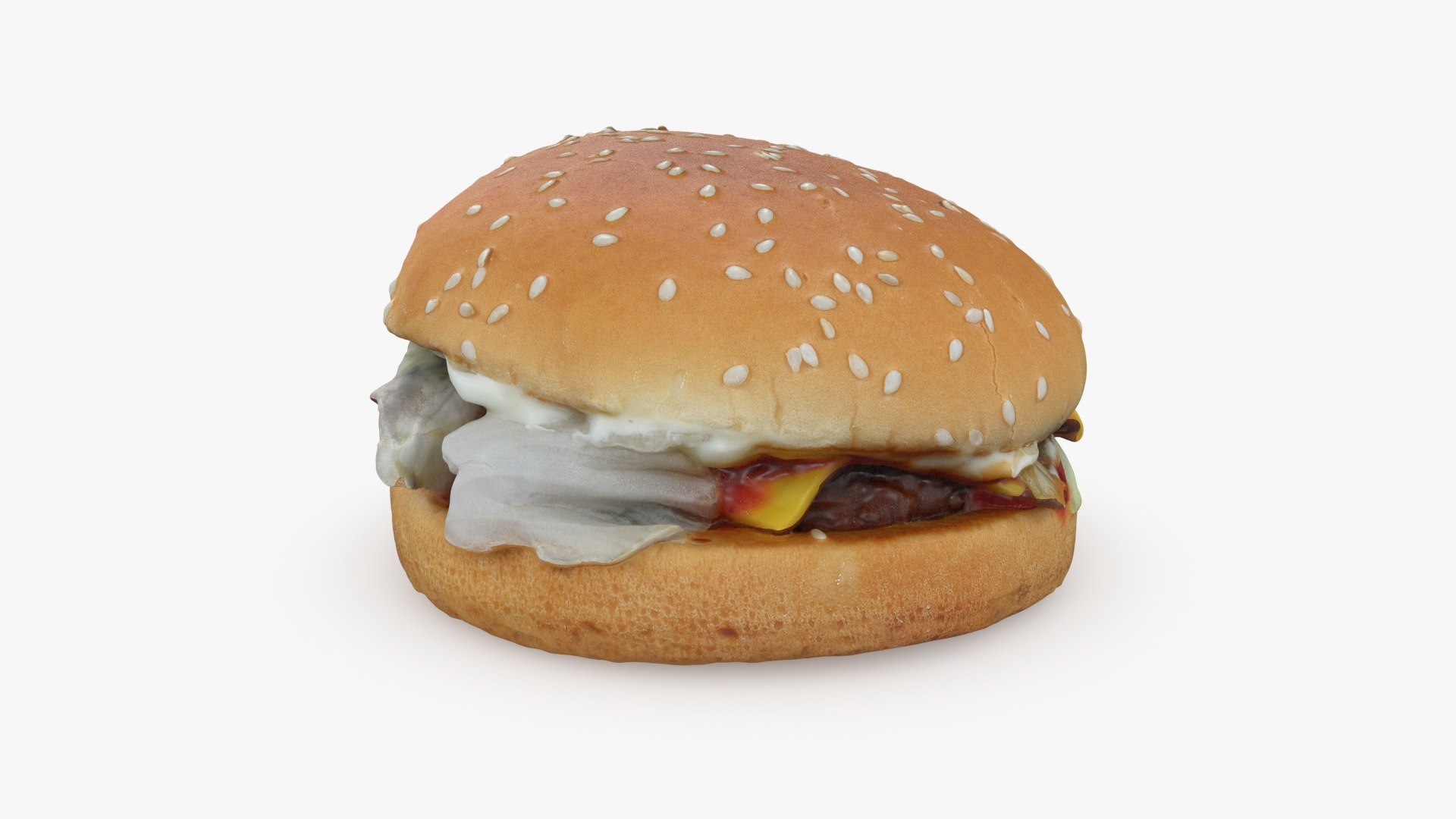 3D Model Cheeseburger 01 - TurboSquid 2181679