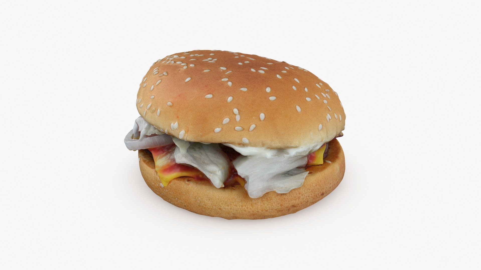 3D Model Cheeseburger 01 - TurboSquid 2181679