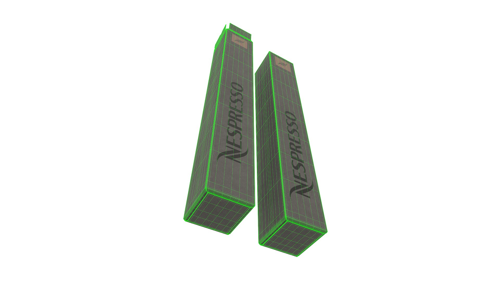 3D Coffee Capsule Box Model - TurboSquid 2013834