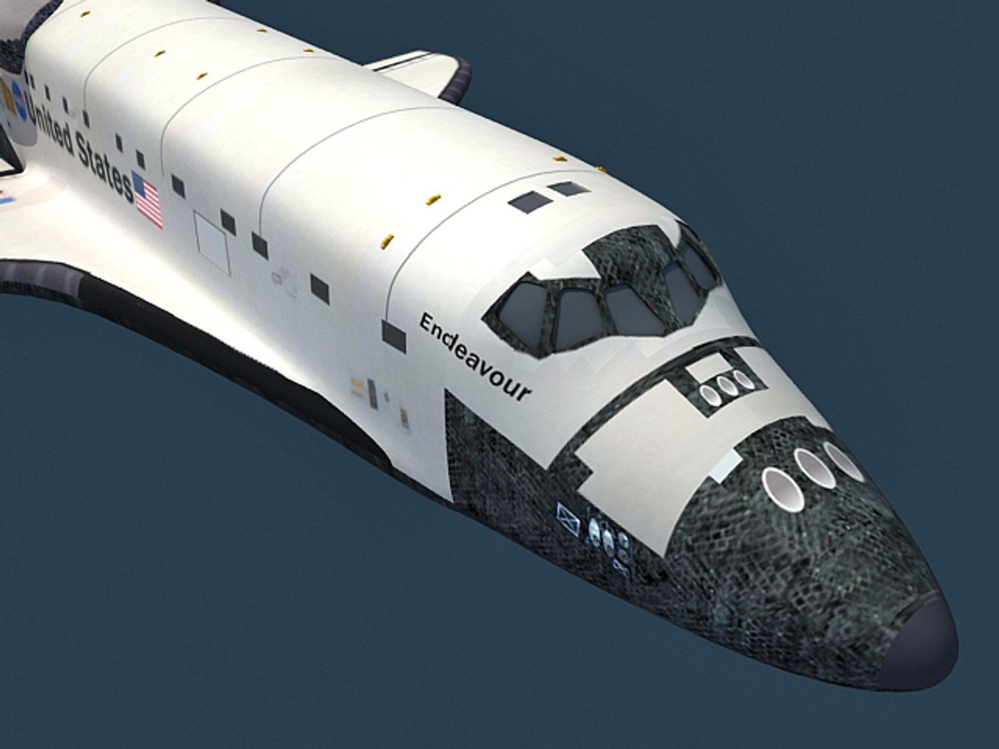 3d space shuttle 5
