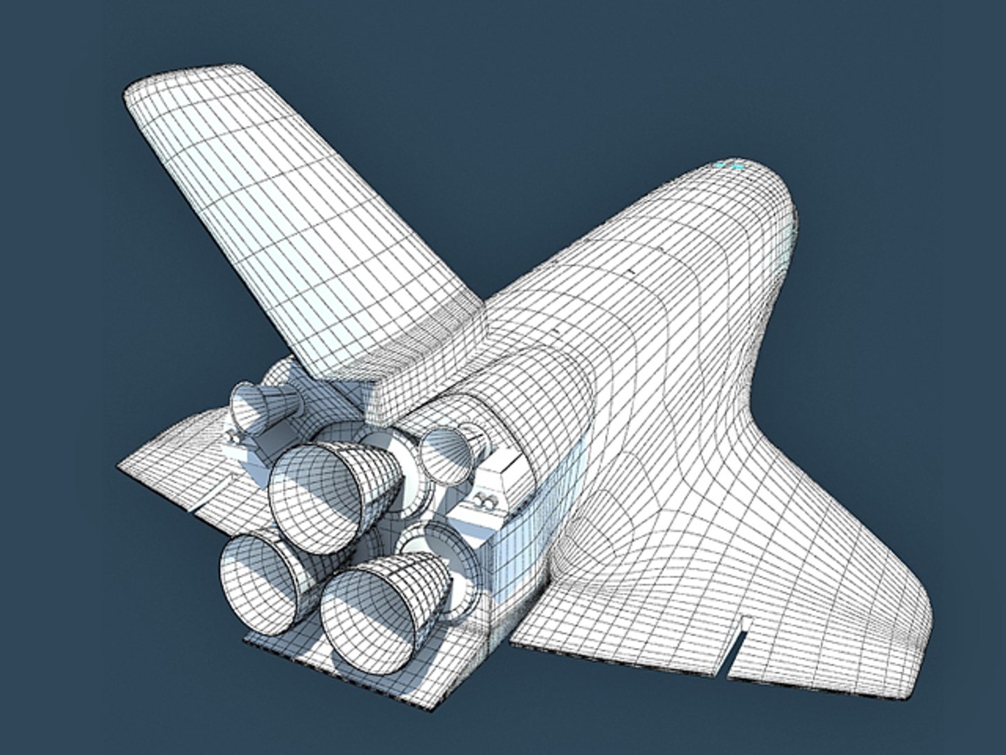 3d space shuttle 5