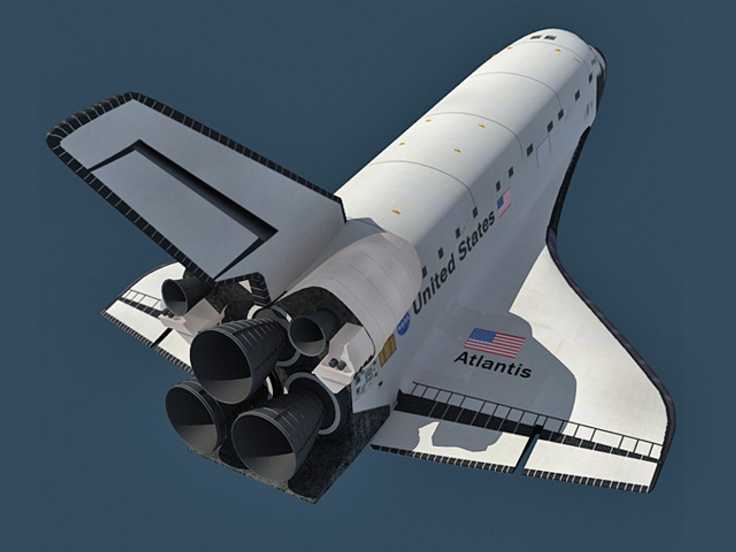 3d Space Shuttle 5