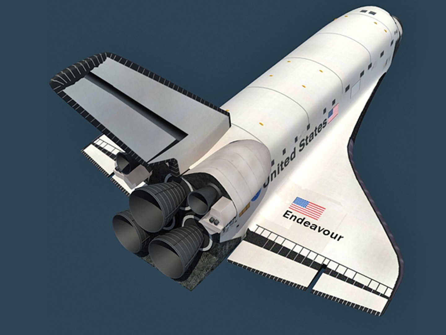 3d Space Shuttle 5