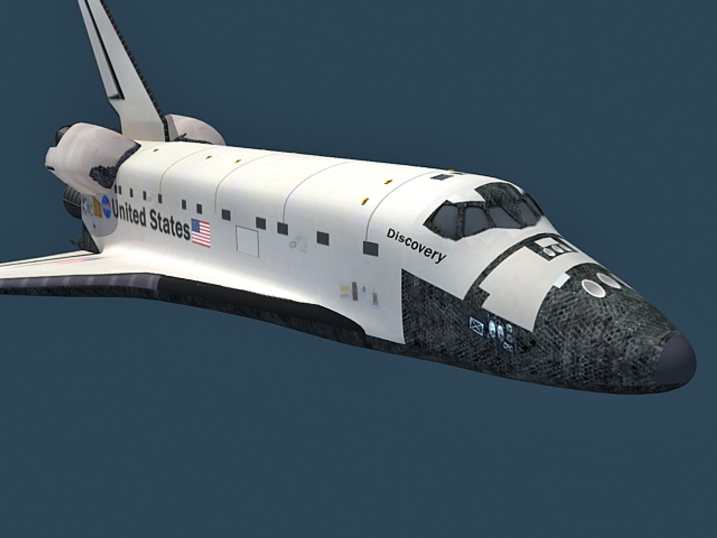 3d Space Shuttle 5