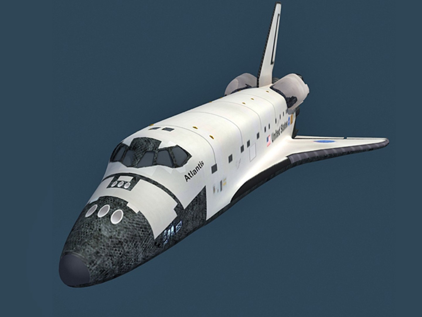 3d Space Shuttle 5