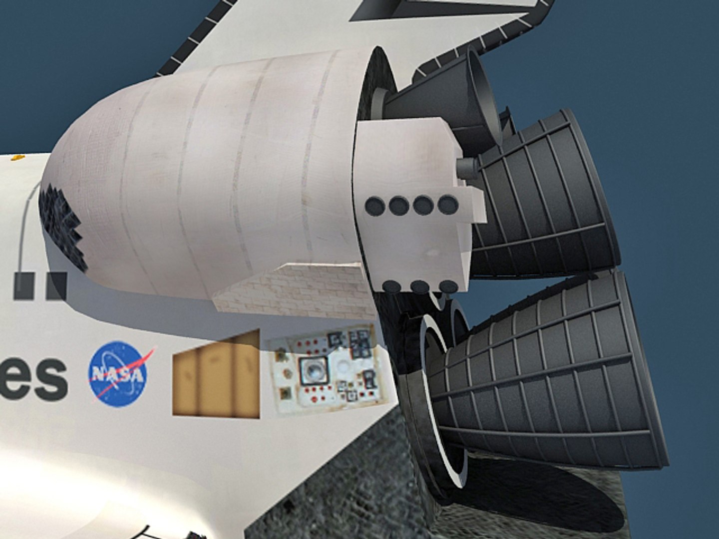3d Space Shuttle 5