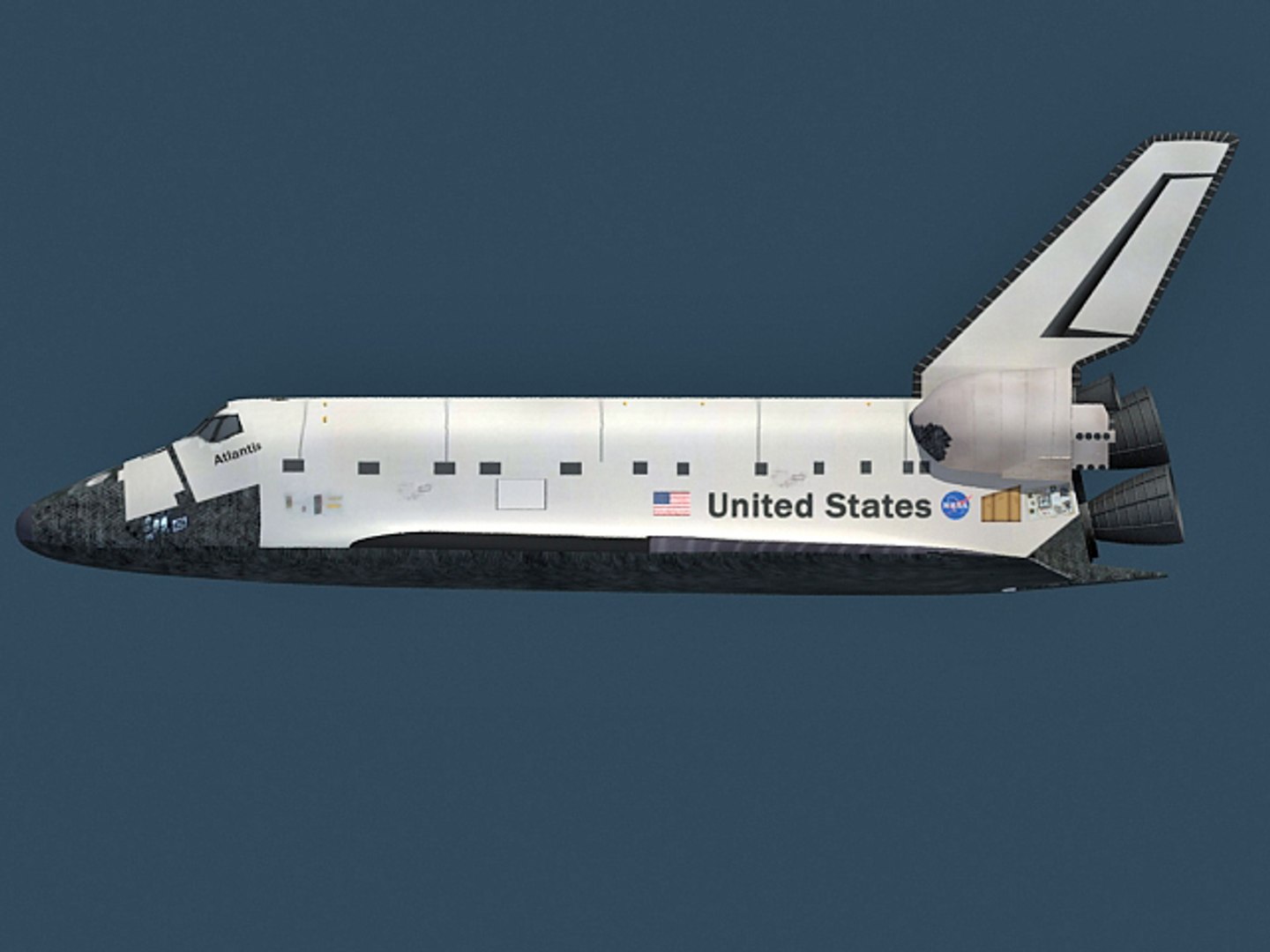 3d Space Shuttle 5