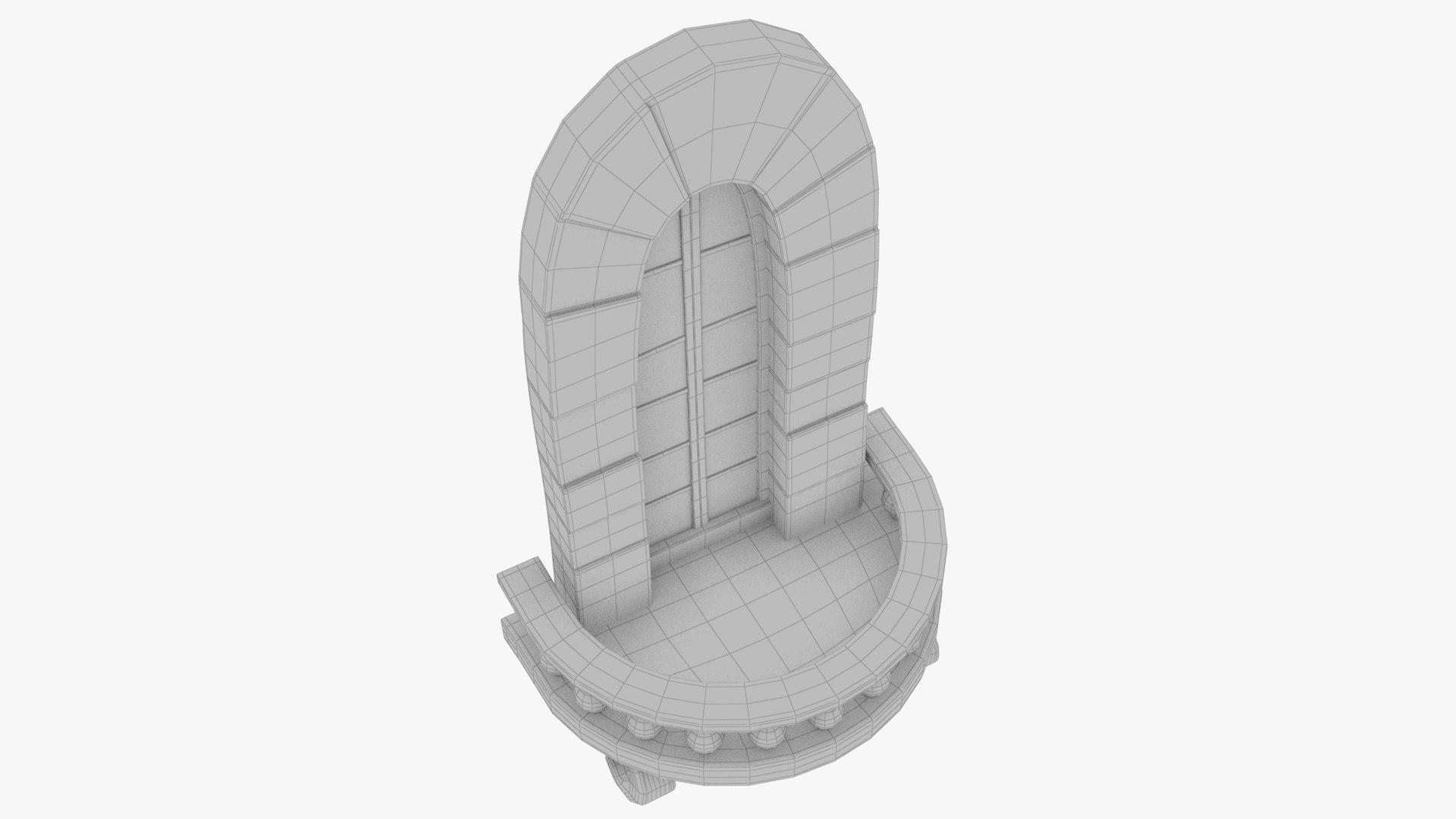 Stylized Window Balcony 3D Model - TurboSquid 1672121