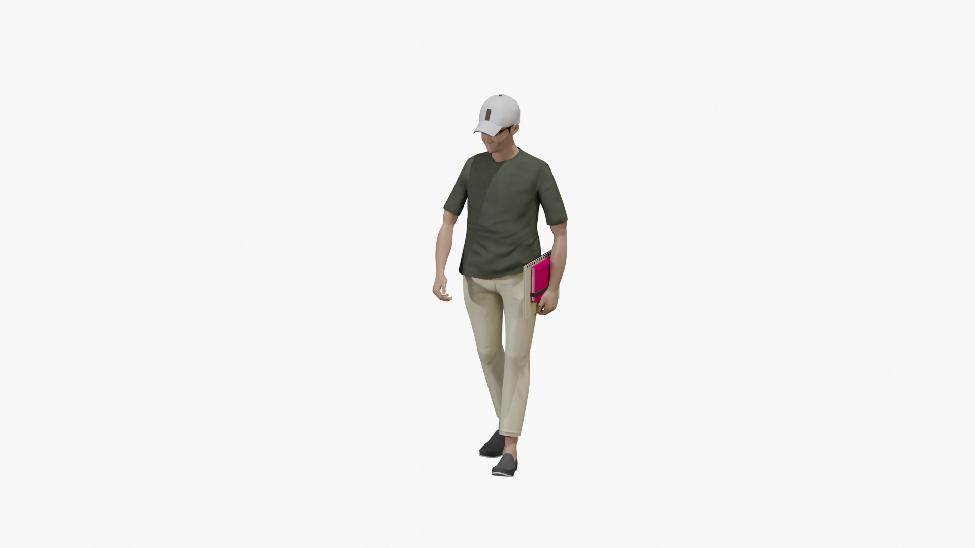 3D man walking standing model - TurboSquid 1455301
