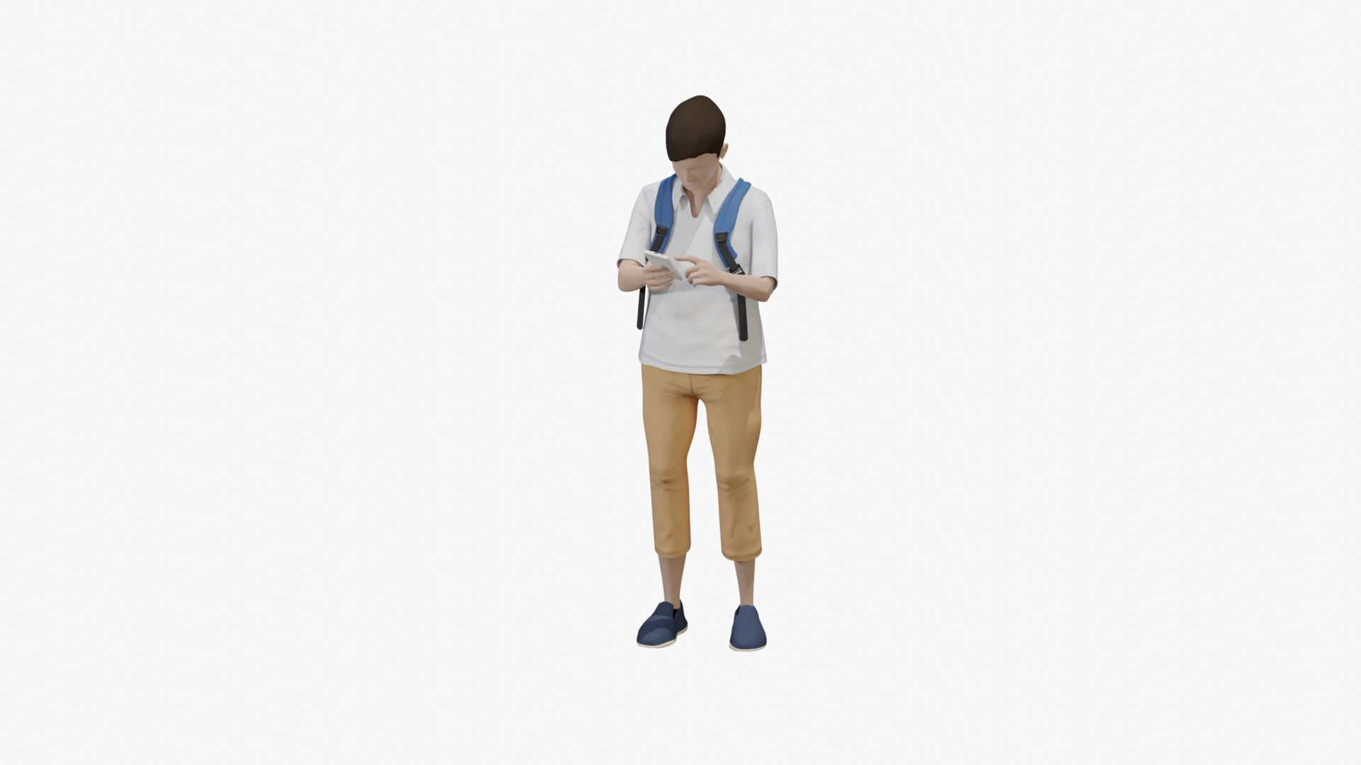 3D man walking standing model - TurboSquid 1455301