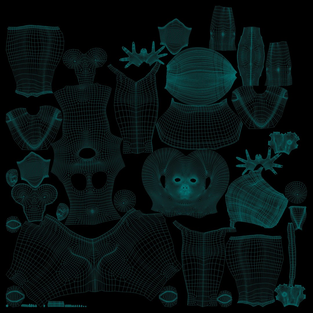 3d Cartoon Female Chracter Model - TurboSquid 2117743