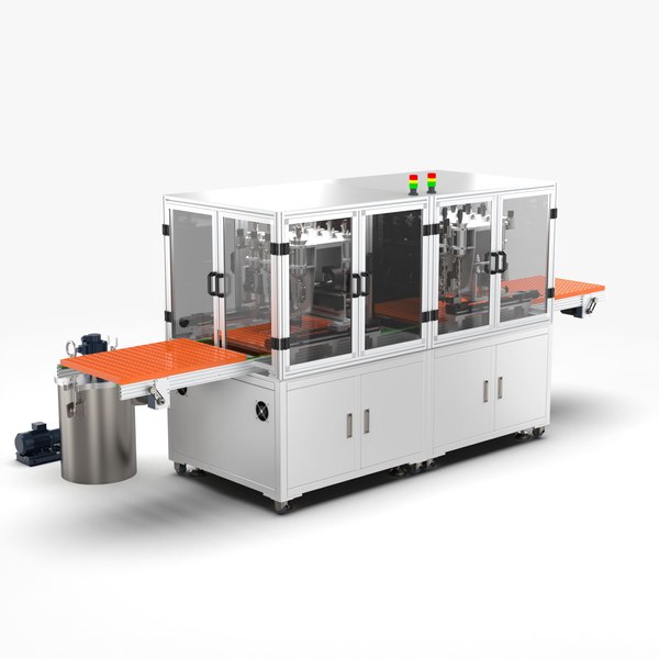 Automatic Double Station Pouring Machine 3D 모델 - TurboSquid 2013591