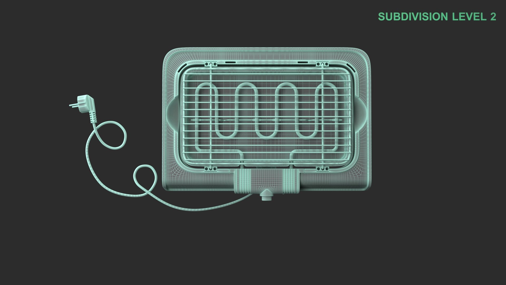 3D Model Electric Grill - TurboSquid 2337193