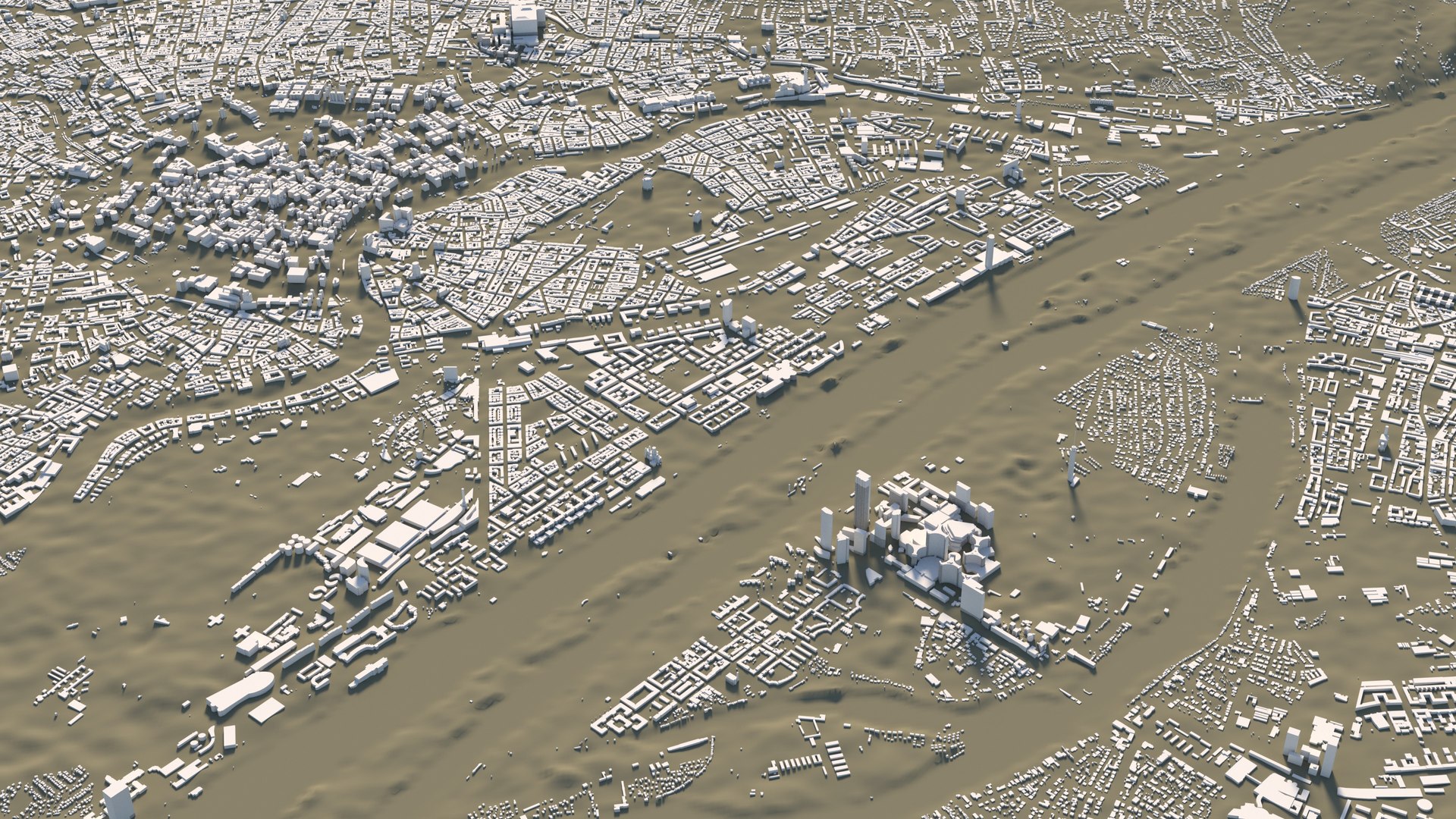 3D Vienna Terrain City Model - TurboSquid 2427715