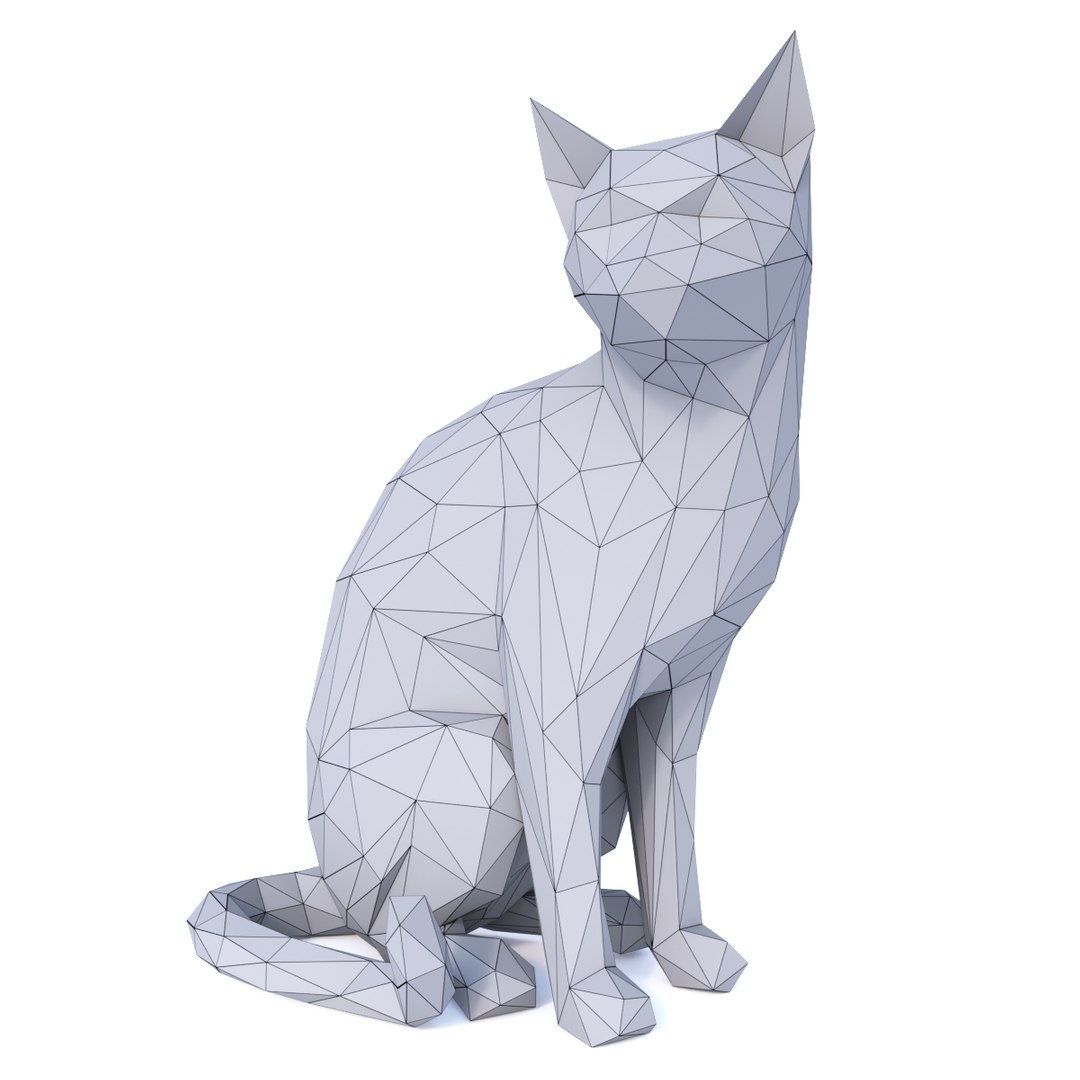 Cat V2 Model - TurboSquid 1281500