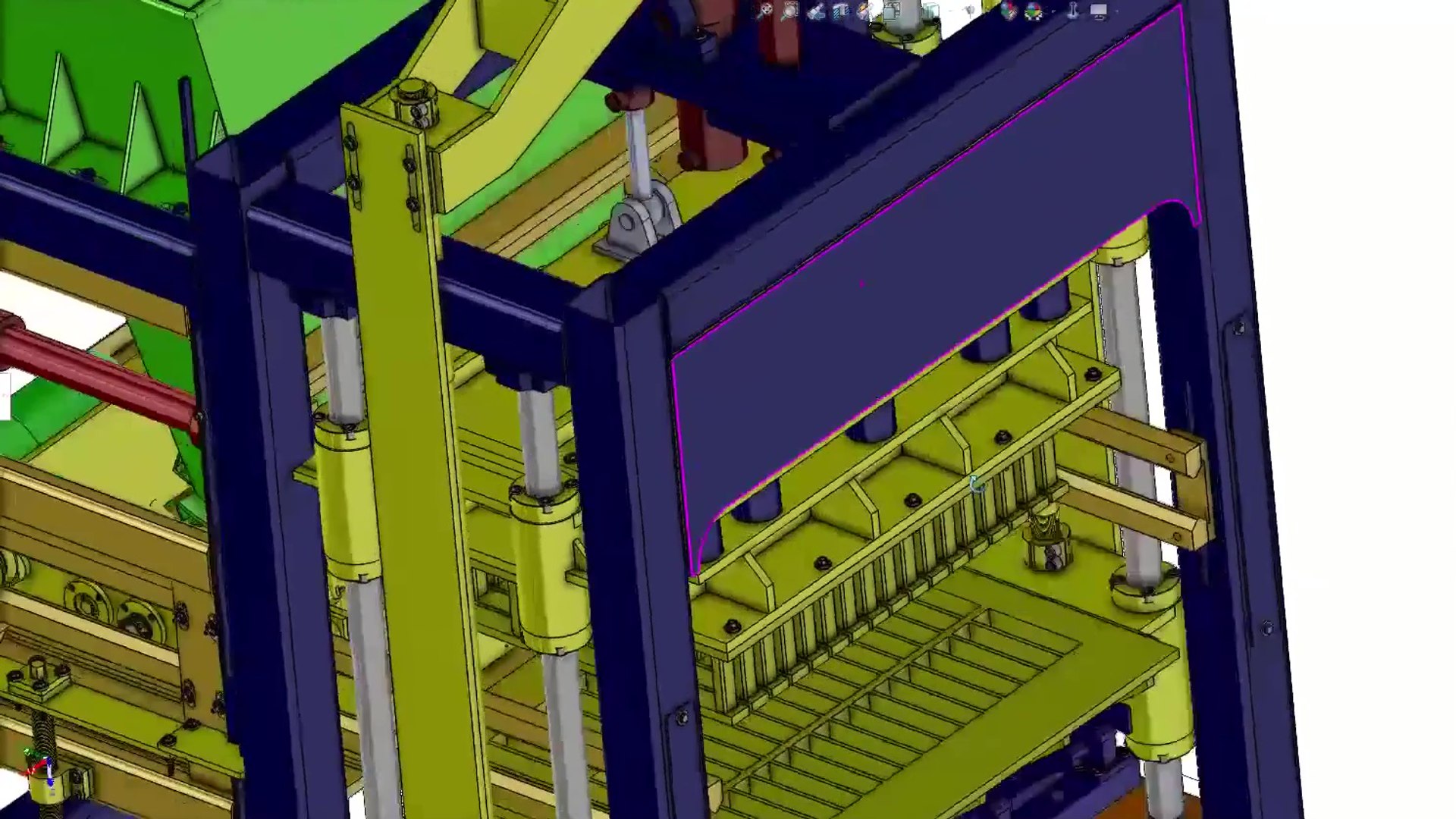 3D Fully Automatic Hydraulic Brick Making Machine High-Capacity AAC ...