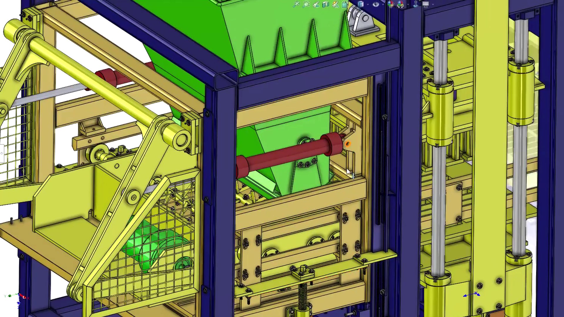 3D Fully Automatic Hydraulic Brick Making Machine High-Capacity AAC ...