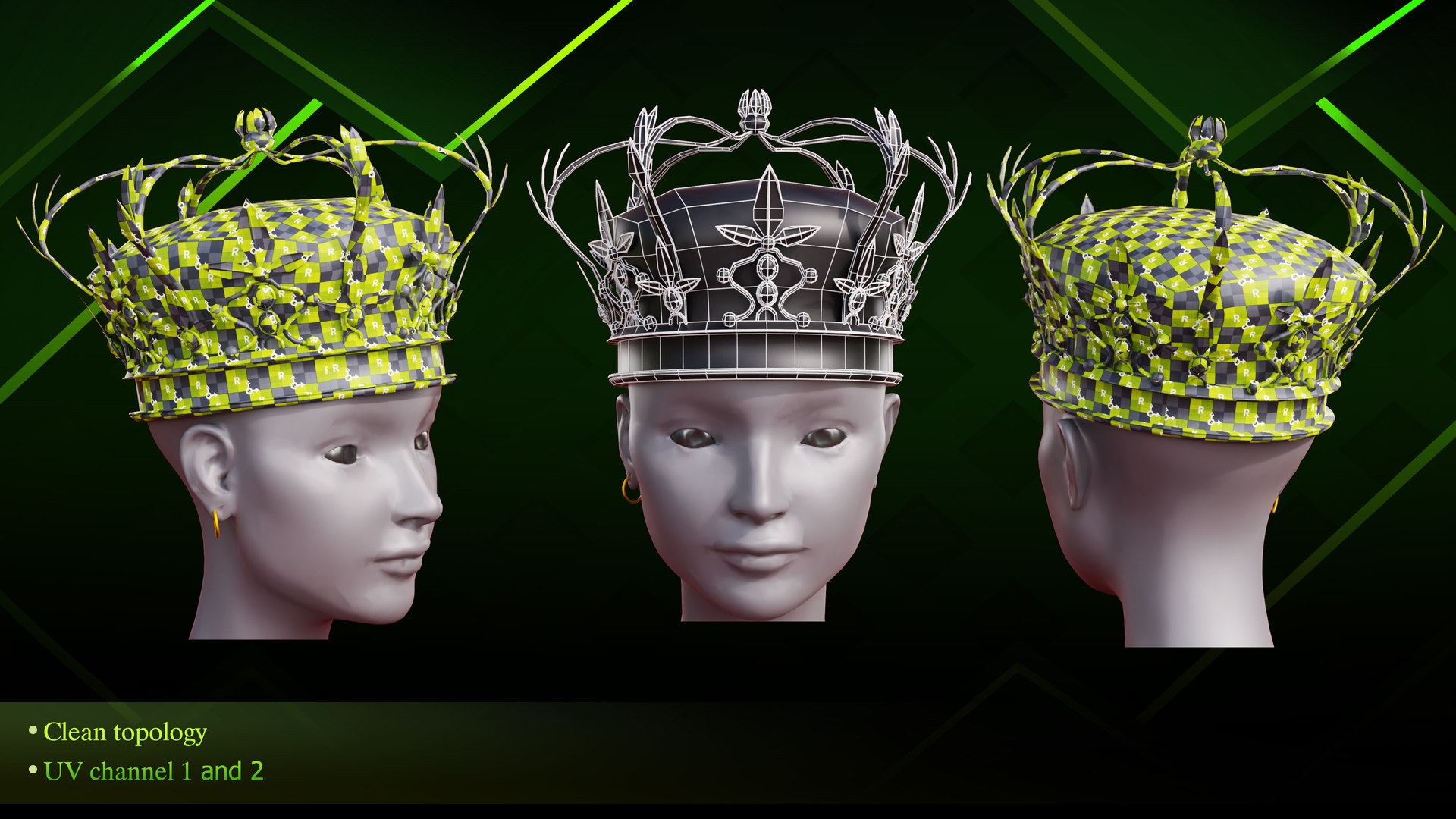 20 Different Hats 3D Model - TurboSquid 1952329