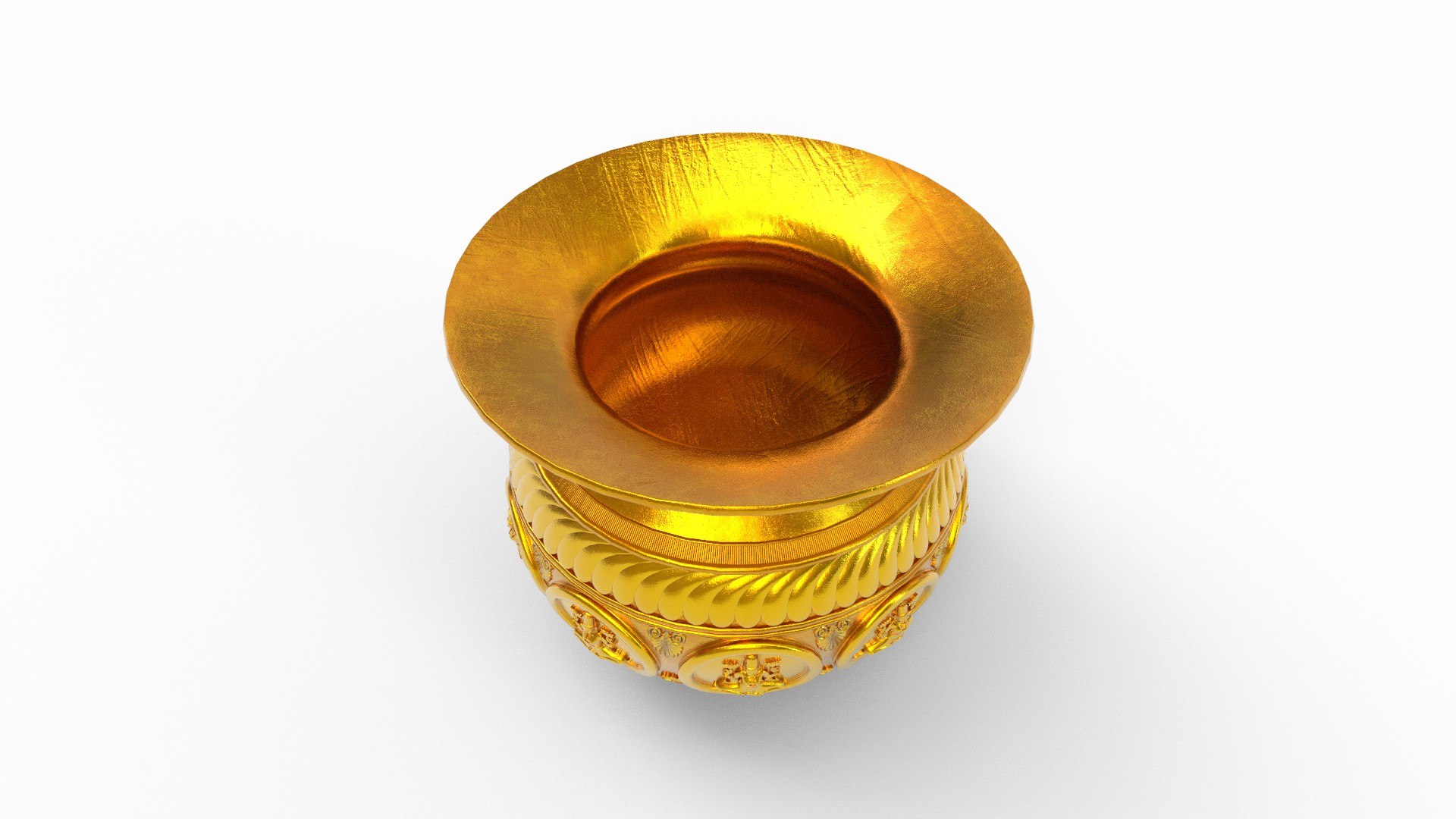 Lakshmi Kalash Pot 3D Model - TurboSquid 2062003