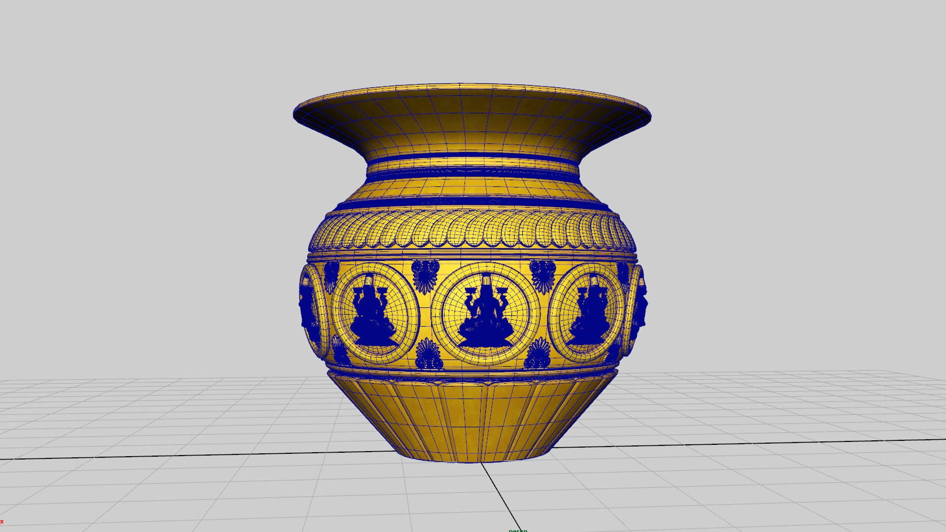 Lakshmi Kalash Pot 3D Model - TurboSquid 2062003