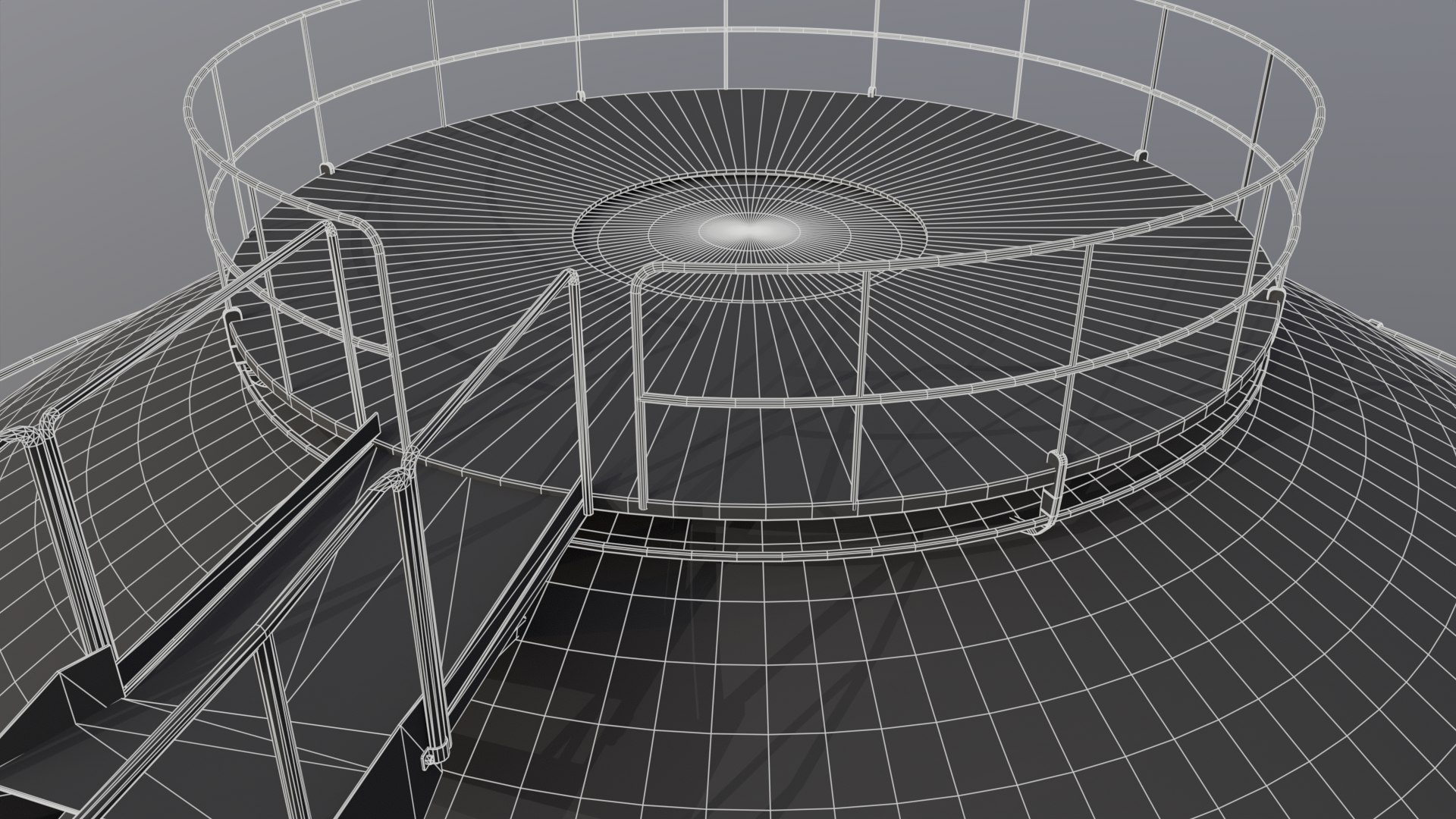 Gas Sphere Horton Sphere Model - TurboSquid 2422437