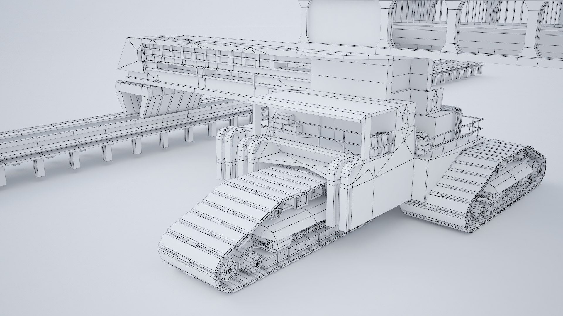 Krupp Bagger 288 Model - TurboSquid 1597735