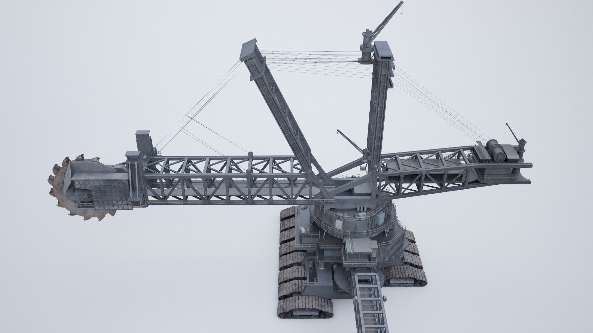 Krupp Bagger 288 Model - TurboSquid 1597735