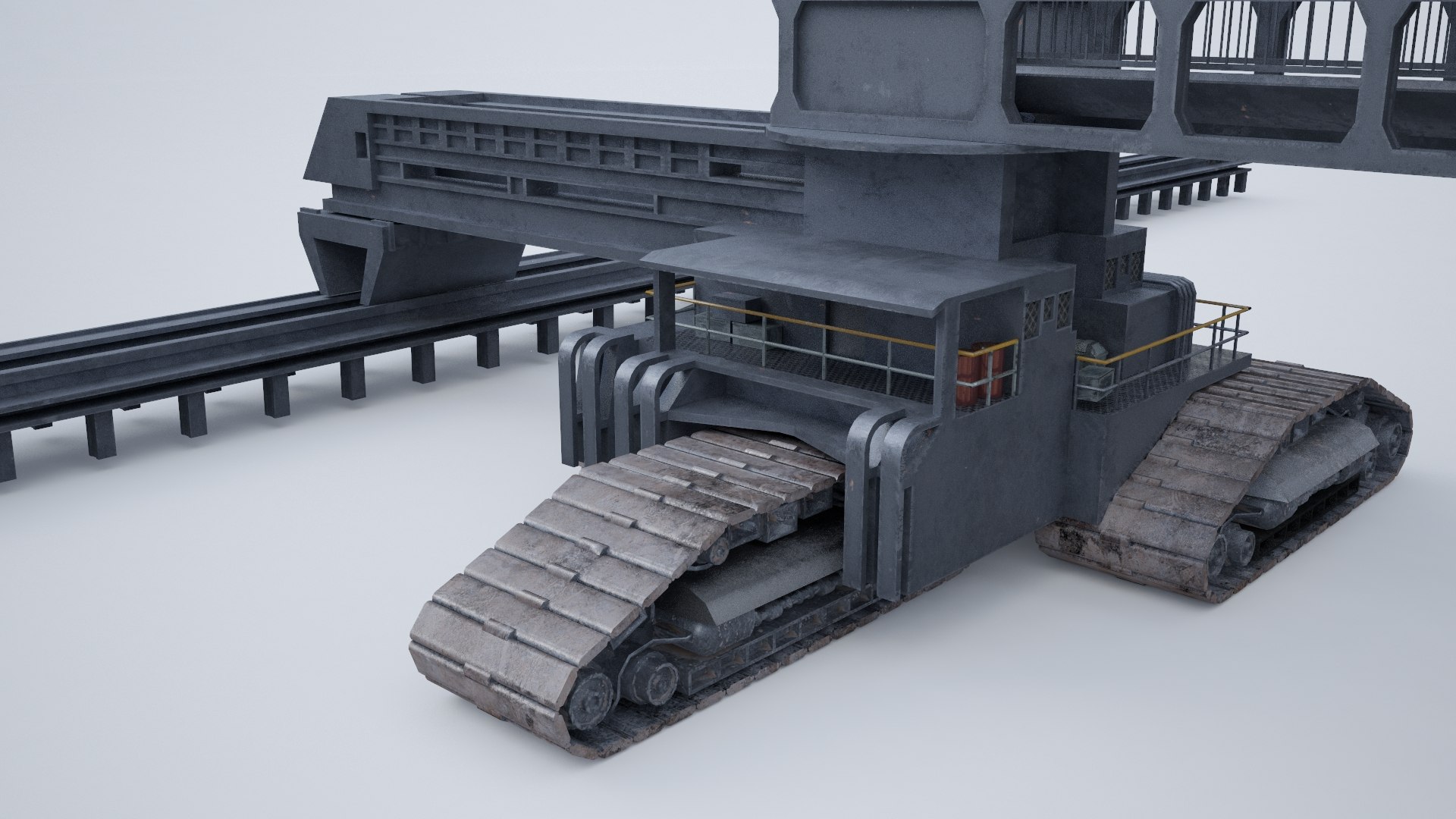 Krupp Bagger 288 Model - TurboSquid 1597735