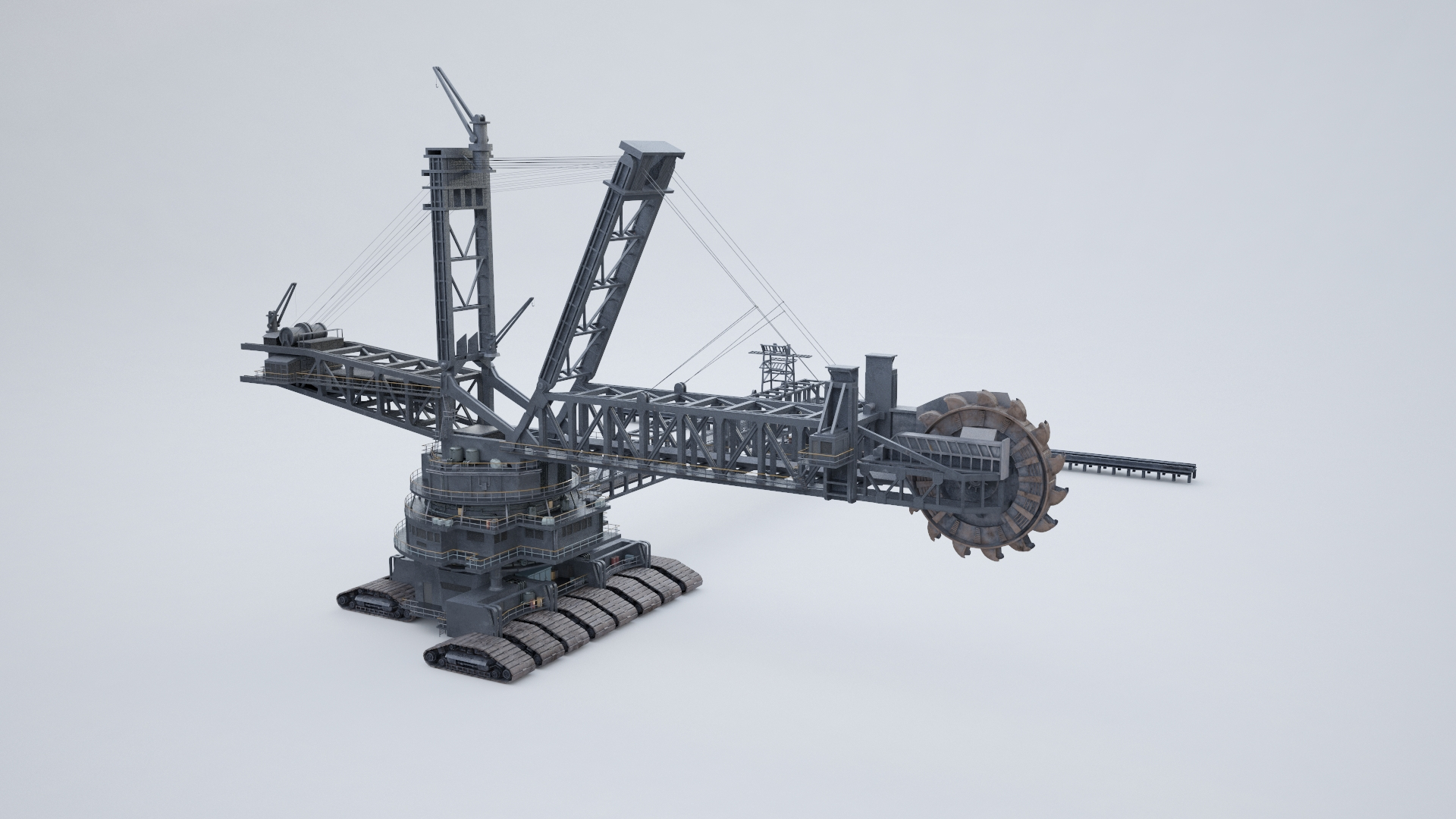 Krupp Bagger 288 Model - TurboSquid 1597735