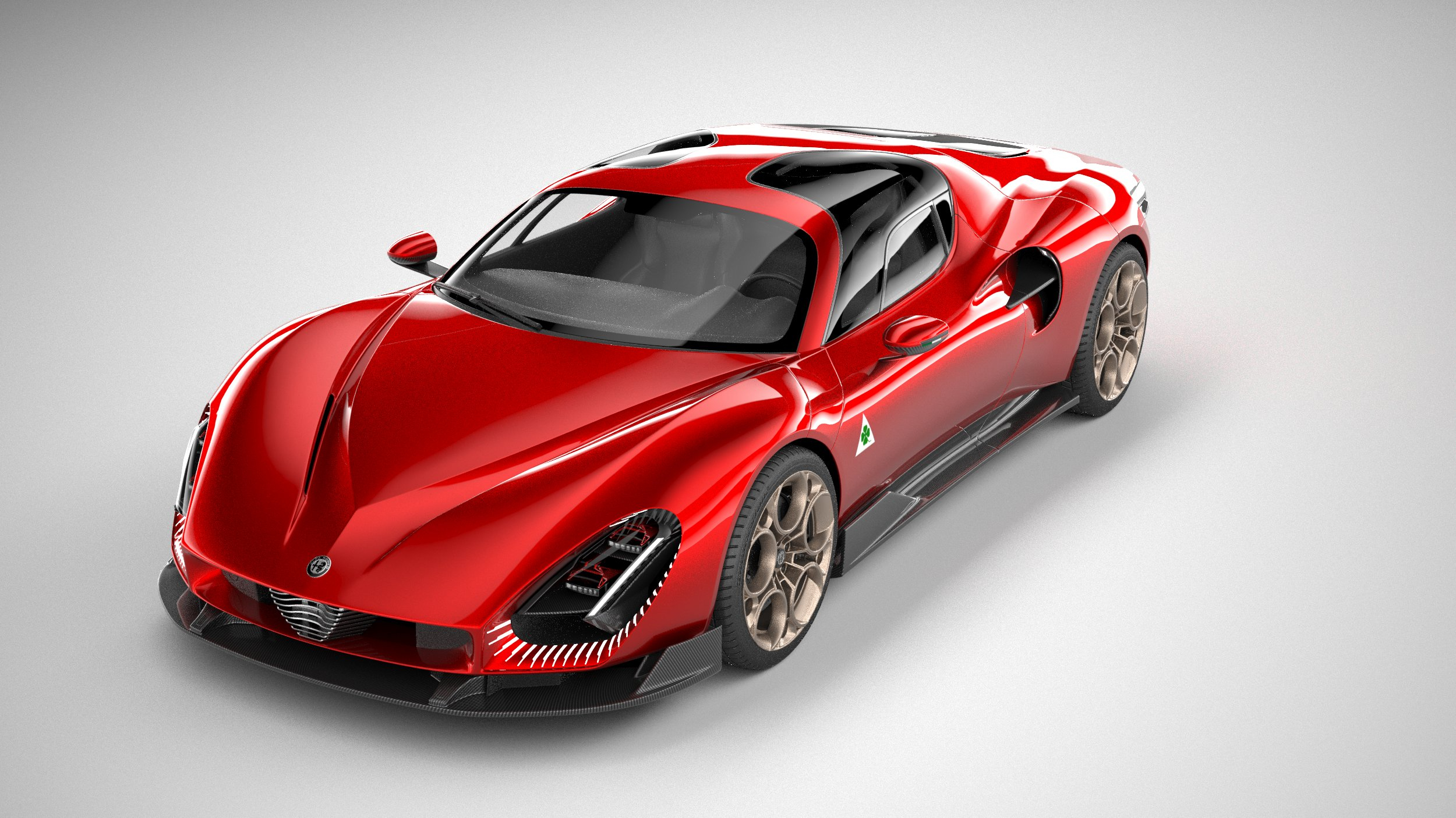 Alfa Romeo 33 Stradale 2024 Modelo 3D - TurboSquid 2140567
