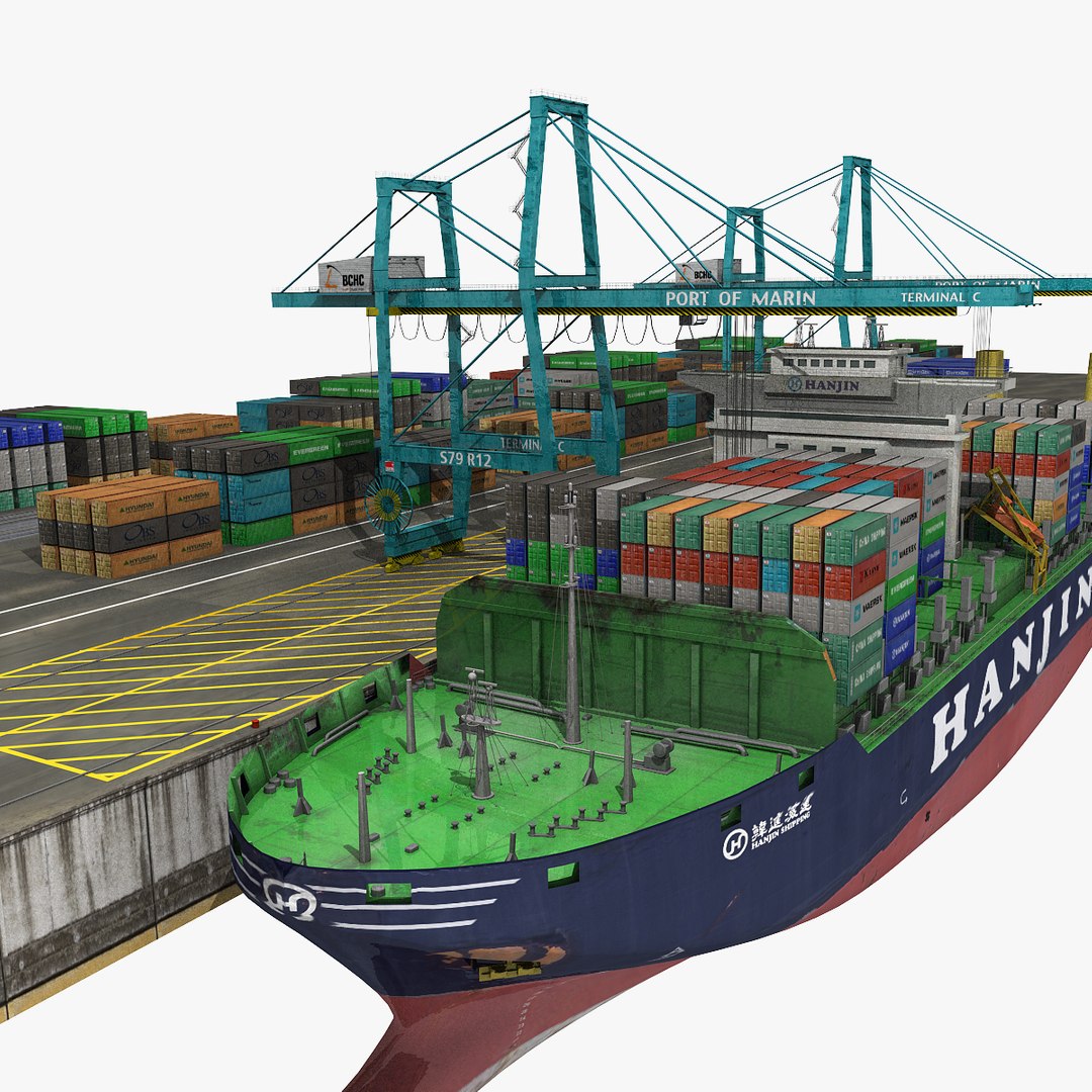 Sea Port Harbour Container Max