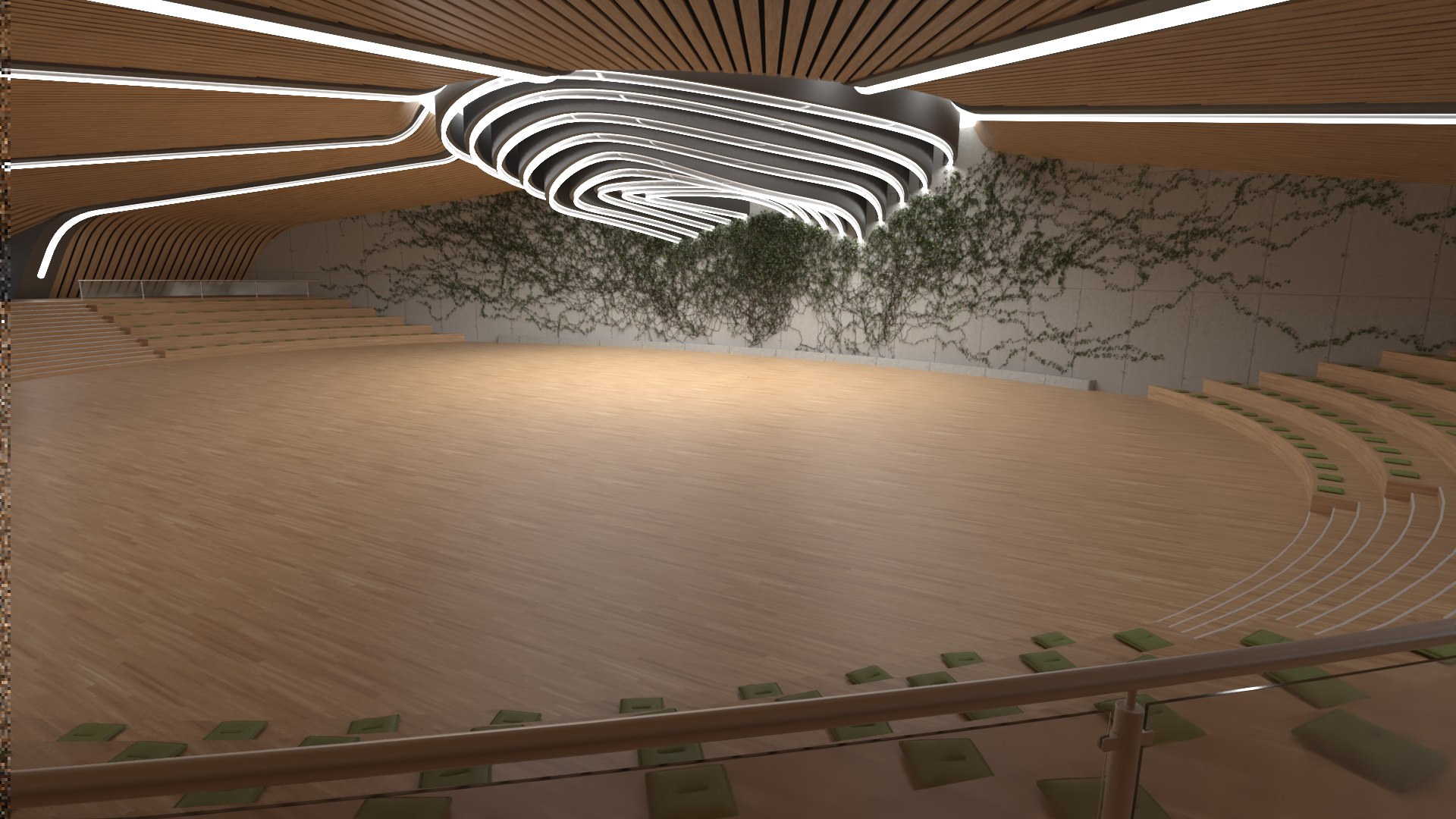 Forum Hall Model - TurboSquid 2103551