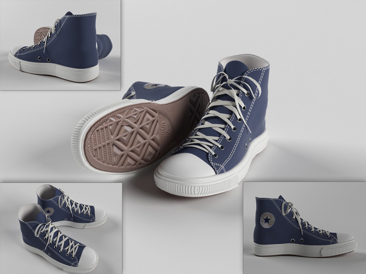 3d Model Plimsoll Shoe