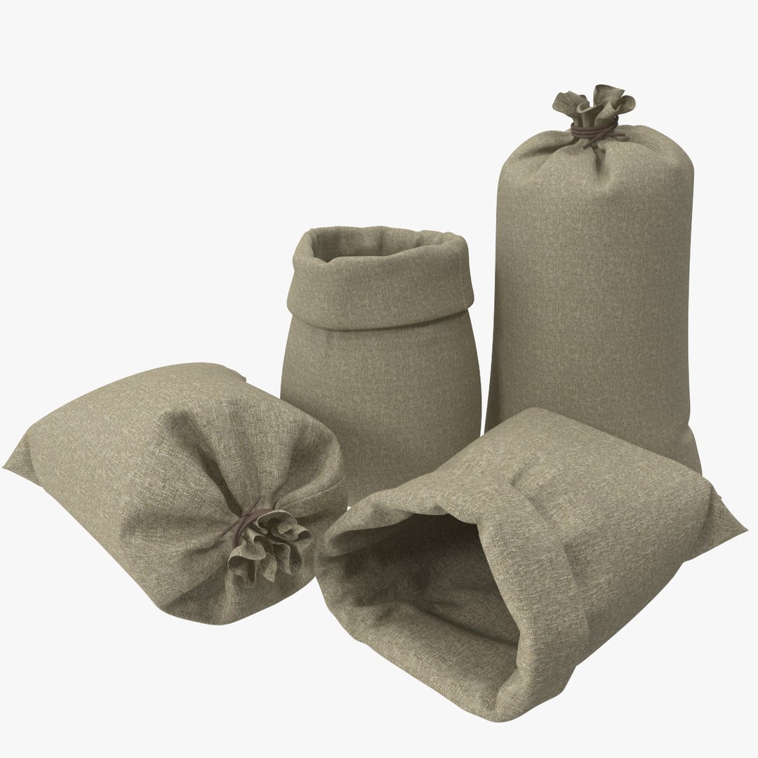 Sacks Collection 2 3D model - TurboSquid 2059182