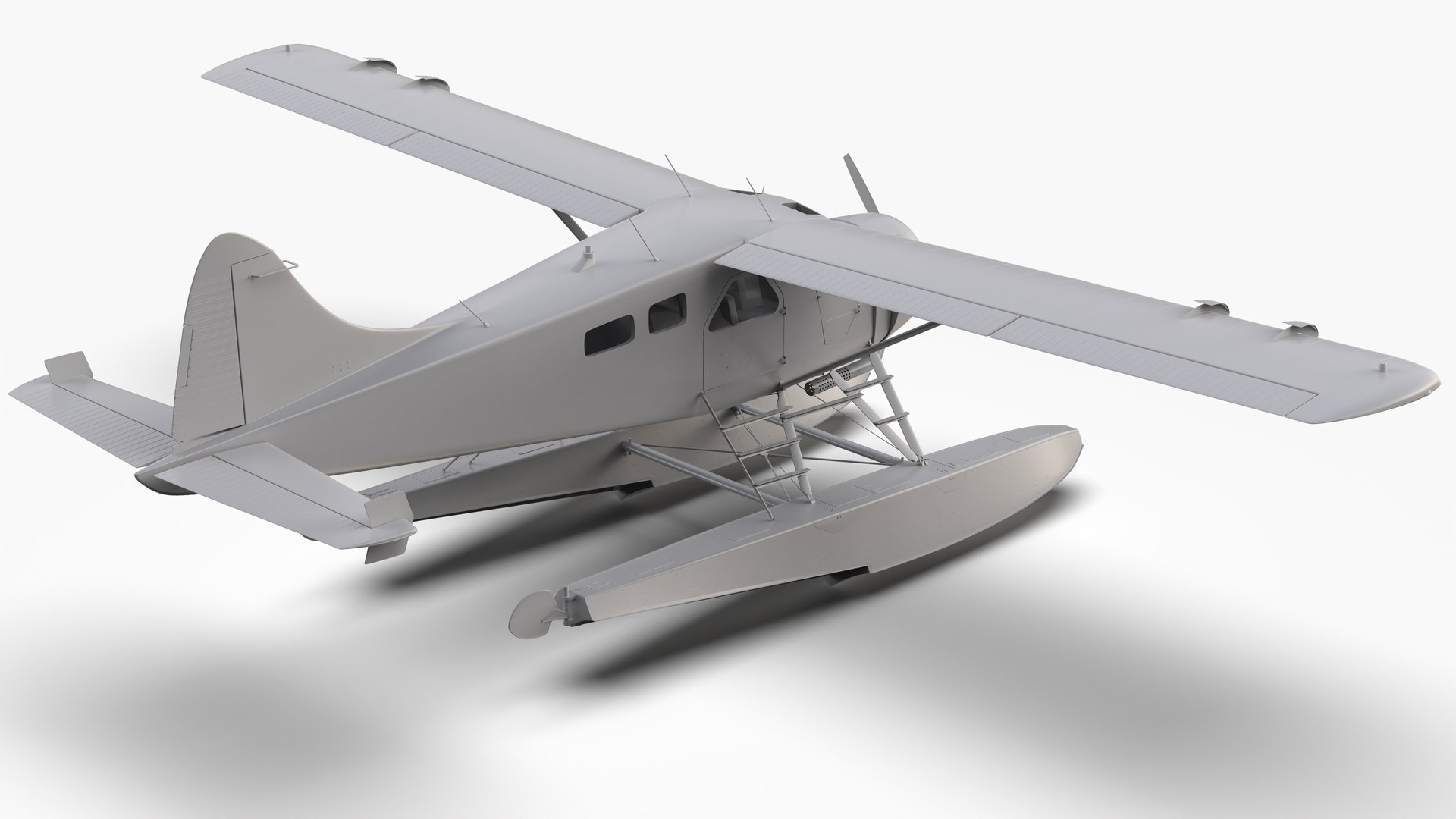 De Havilland Canada DHC-2 Beaver Model - TurboSquid 2205648