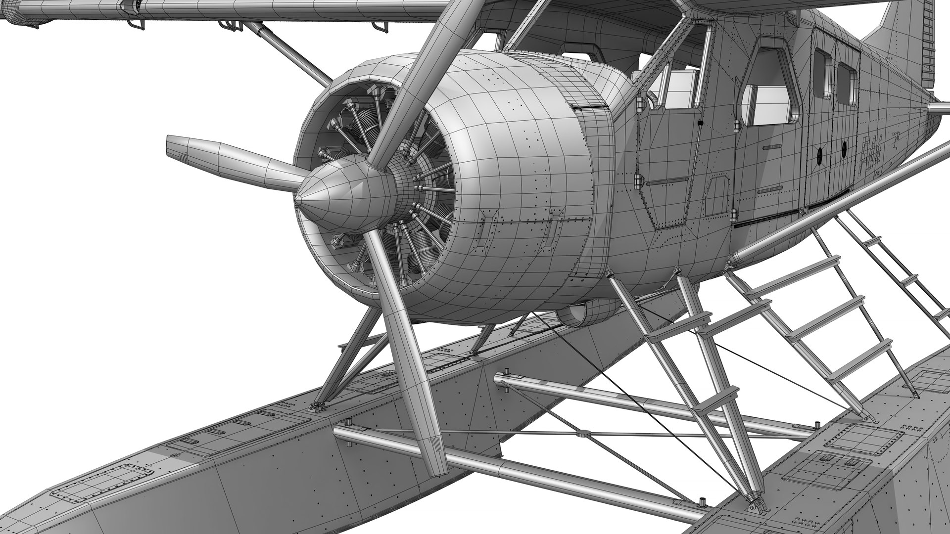 De Havilland Canada DHC-2 Beaver Model - TurboSquid 2205648