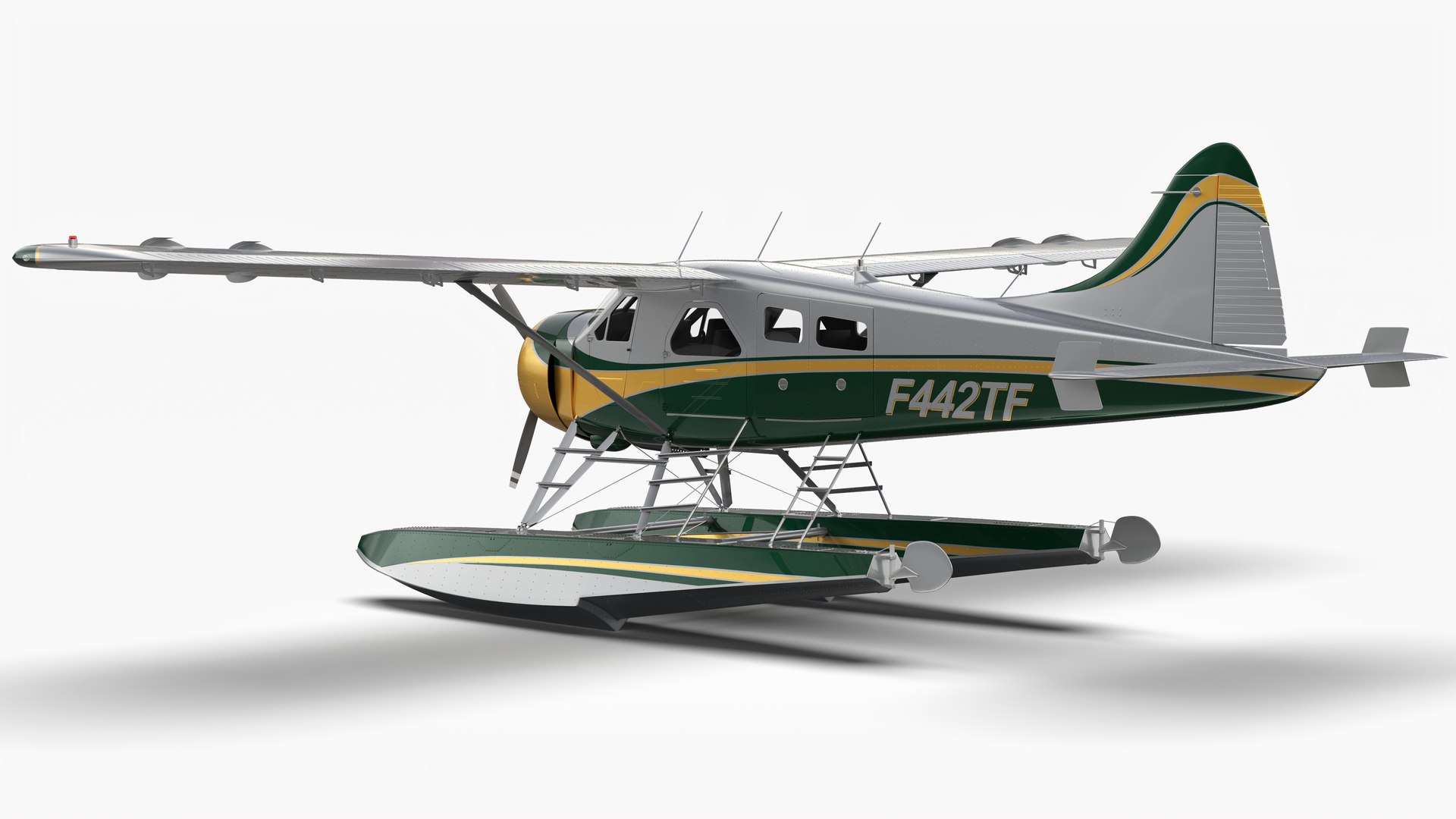 De Havilland Canada DHC-2 Beaver Model - TurboSquid 2205648