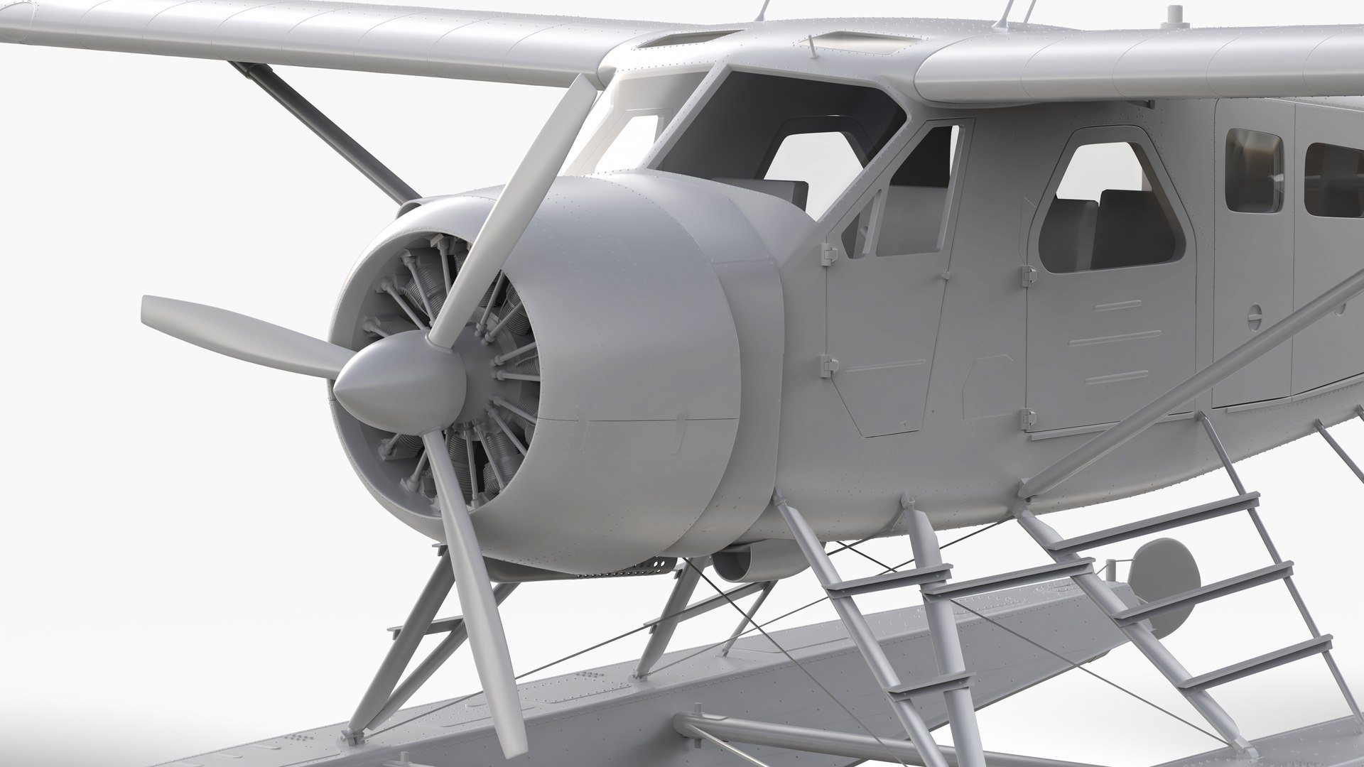 De Havilland Canada DHC-2 Beaver Model - TurboSquid 2205648