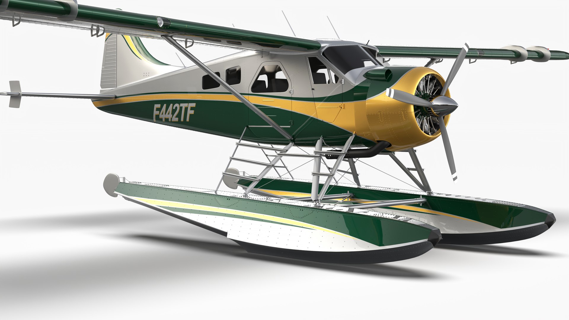 De Havilland Canada DHC-2 Beaver Model - TurboSquid 2205648
