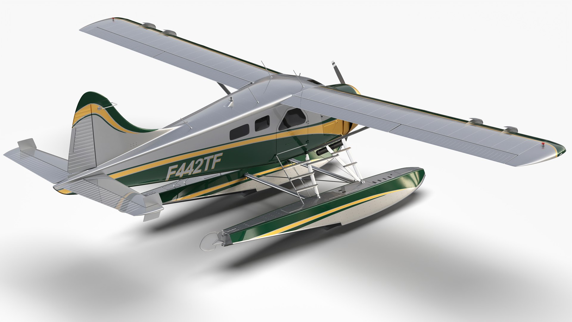 De Havilland Canada DHC-2 Beaver Model - TurboSquid 2205648