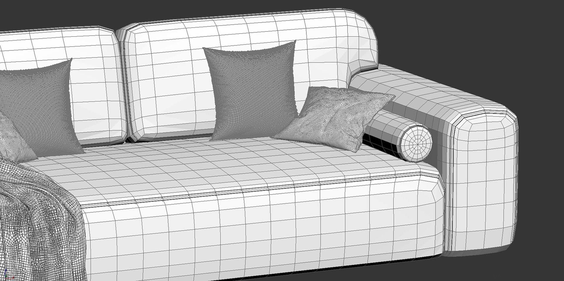 Sofa Vienna by Divan ru 3D model - TurboSquid 2168286