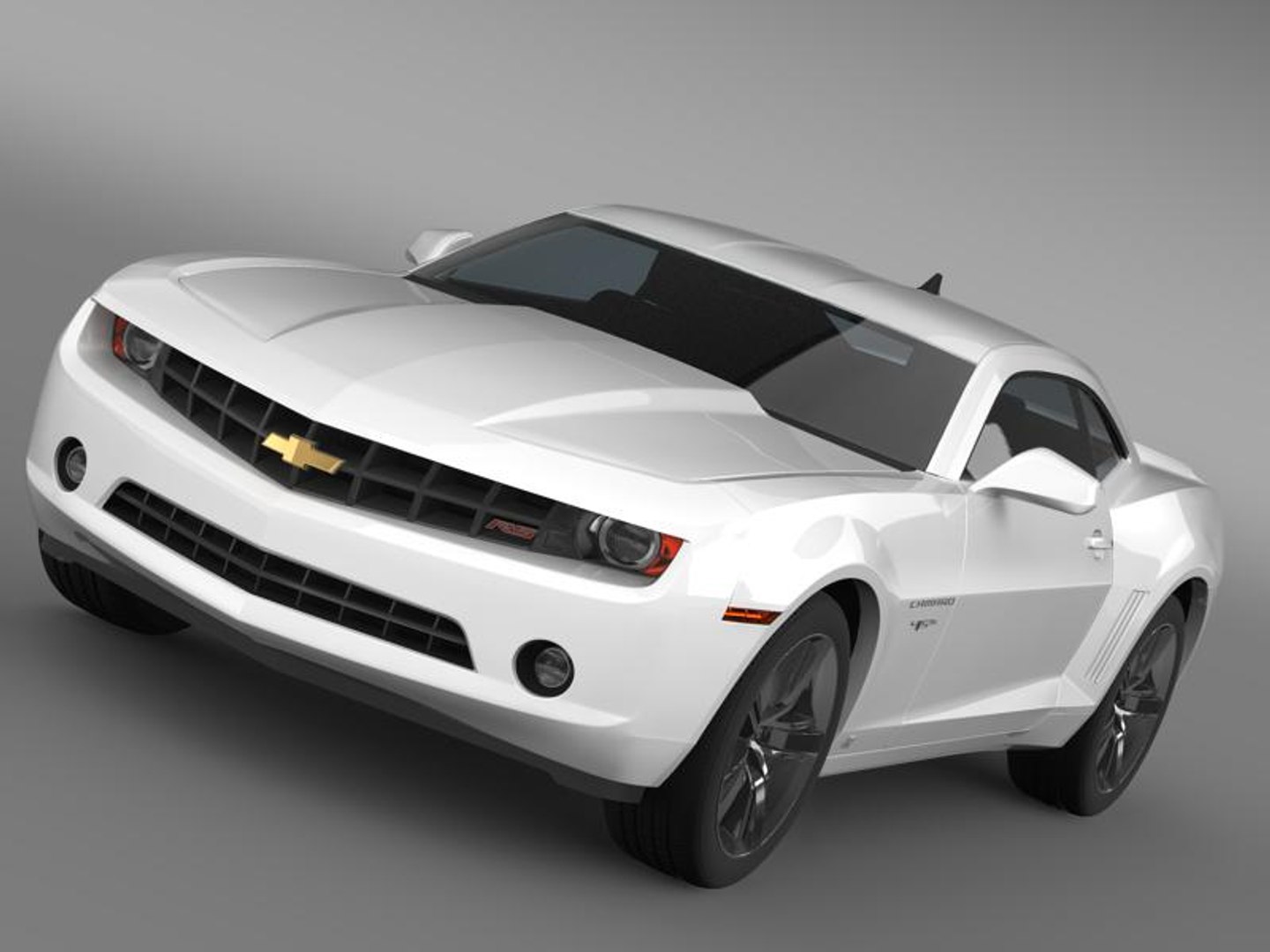 3d Model Of Chevrolet Camaro 45th Ae