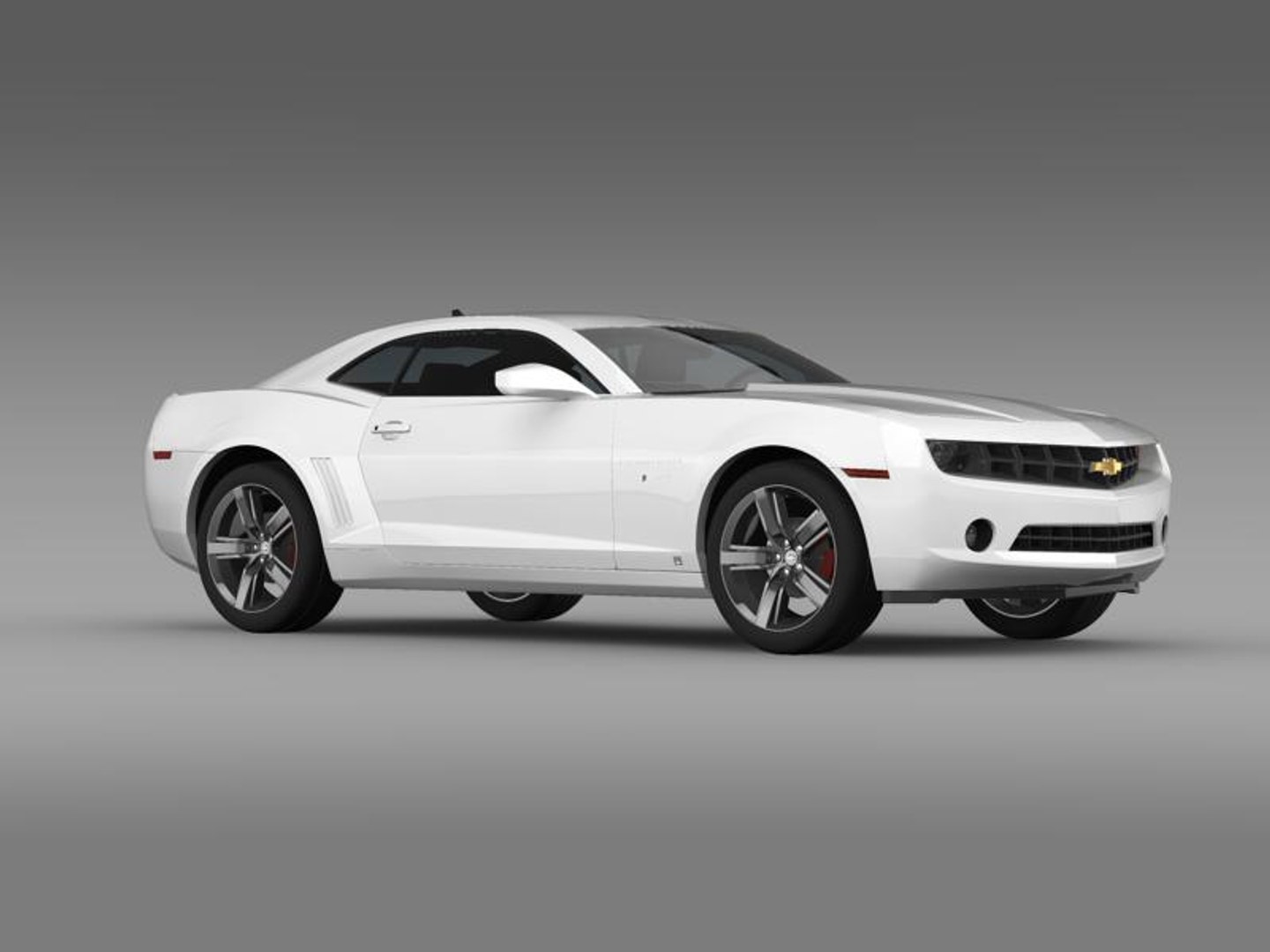 3d Model Of Chevrolet Camaro 45th Ae