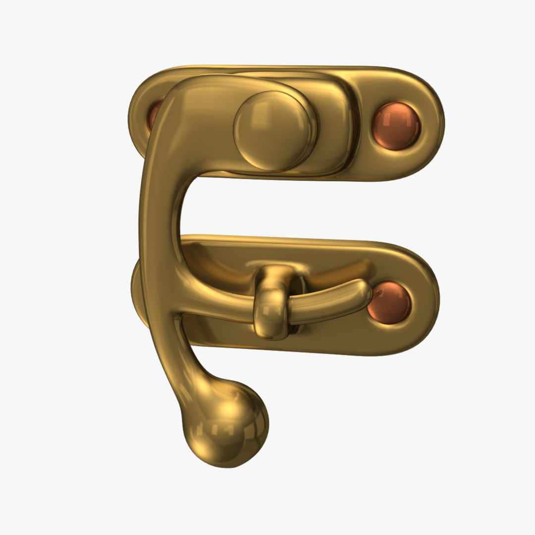 3d Latch Model