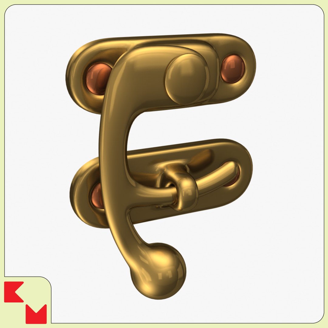 3d Latch Model