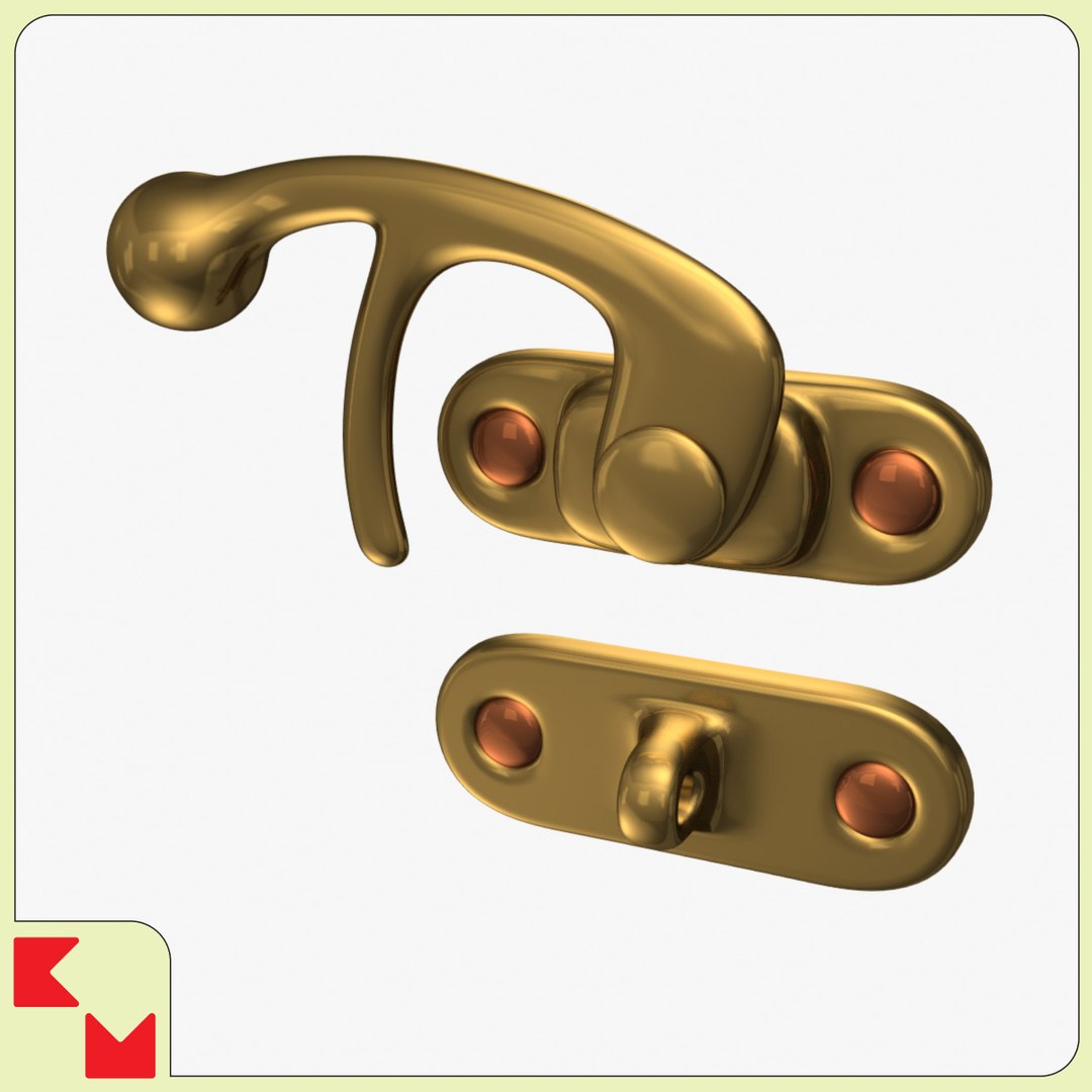 3d Latch Model