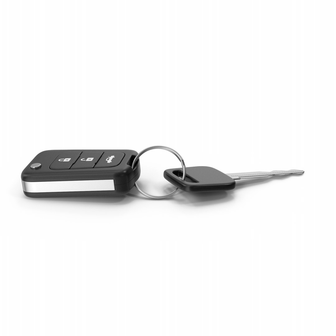 Car Keys With Chain 3D - TurboSquid 2068564